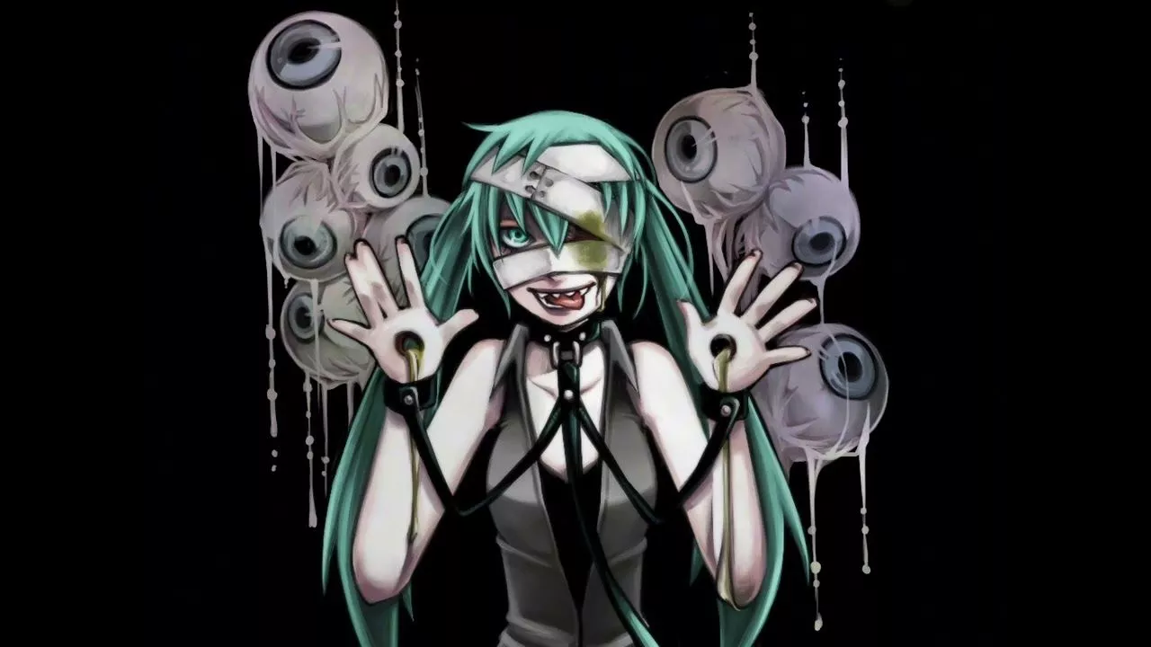 Creepy Hatsune Miku Wallpapers - Wallpaper Cave