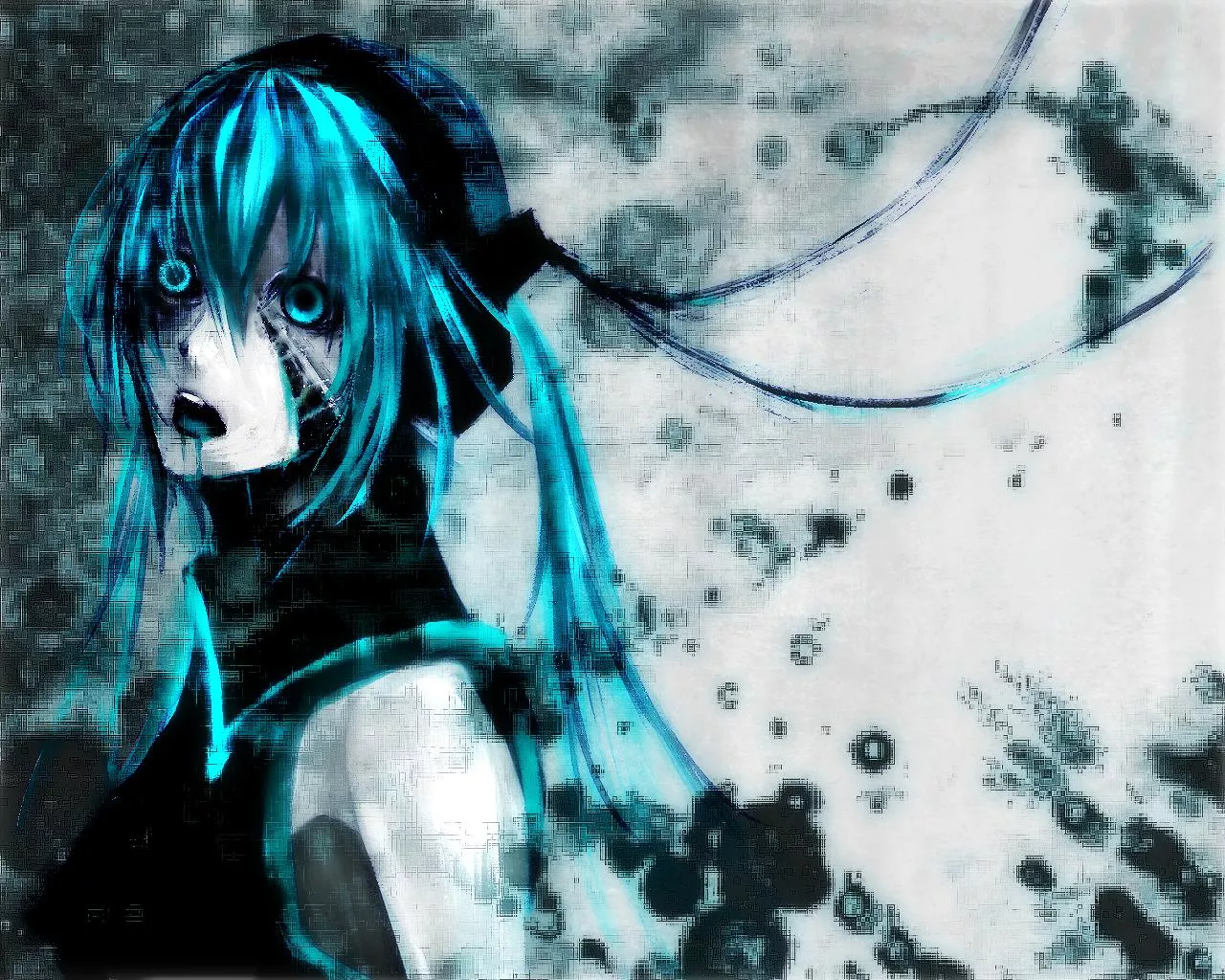 Creepy Hatsune Miku Wallpapers - Wallpaper Cave