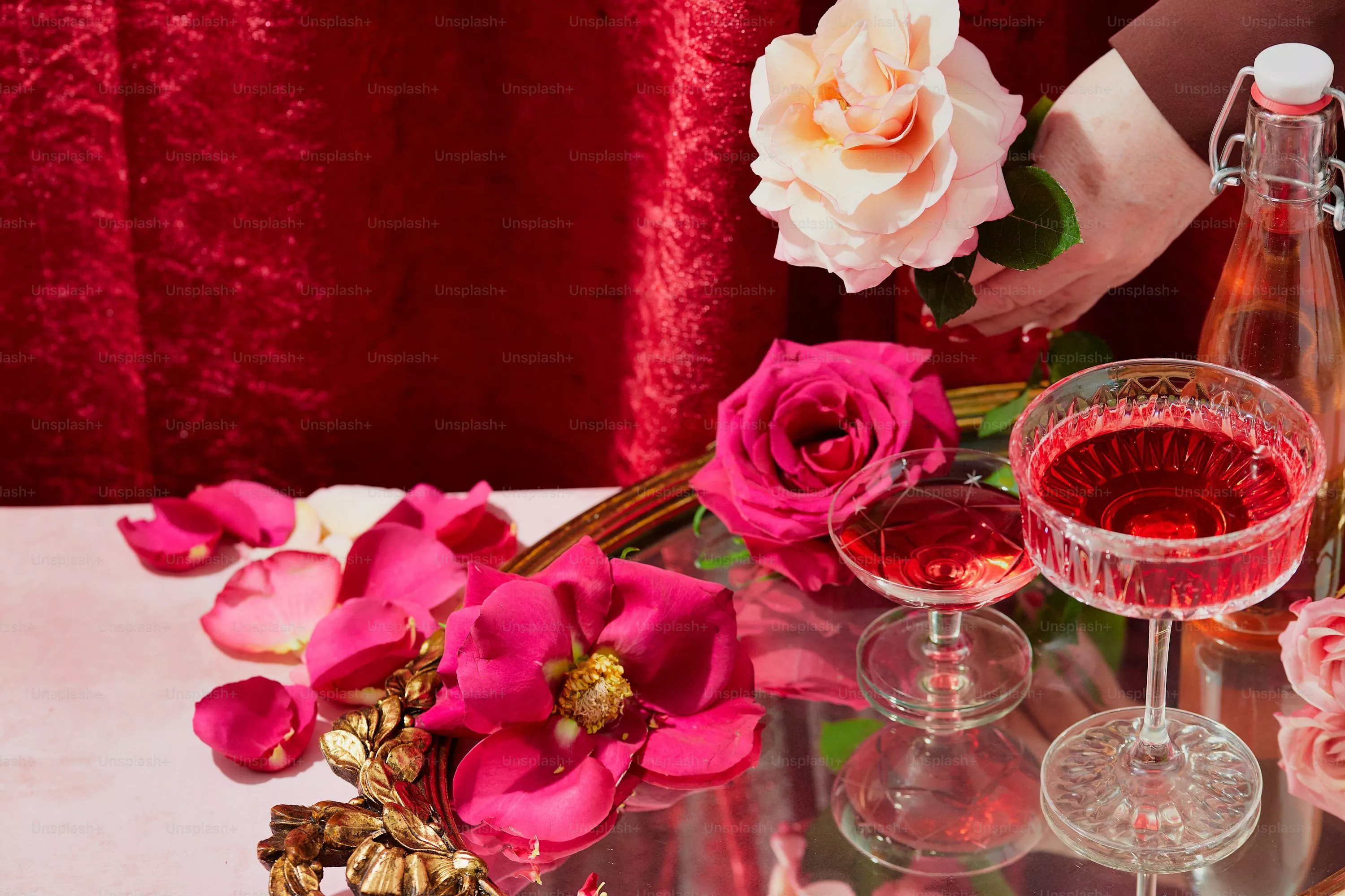 Rose Wine Wallpapers - Wallpaper Cave