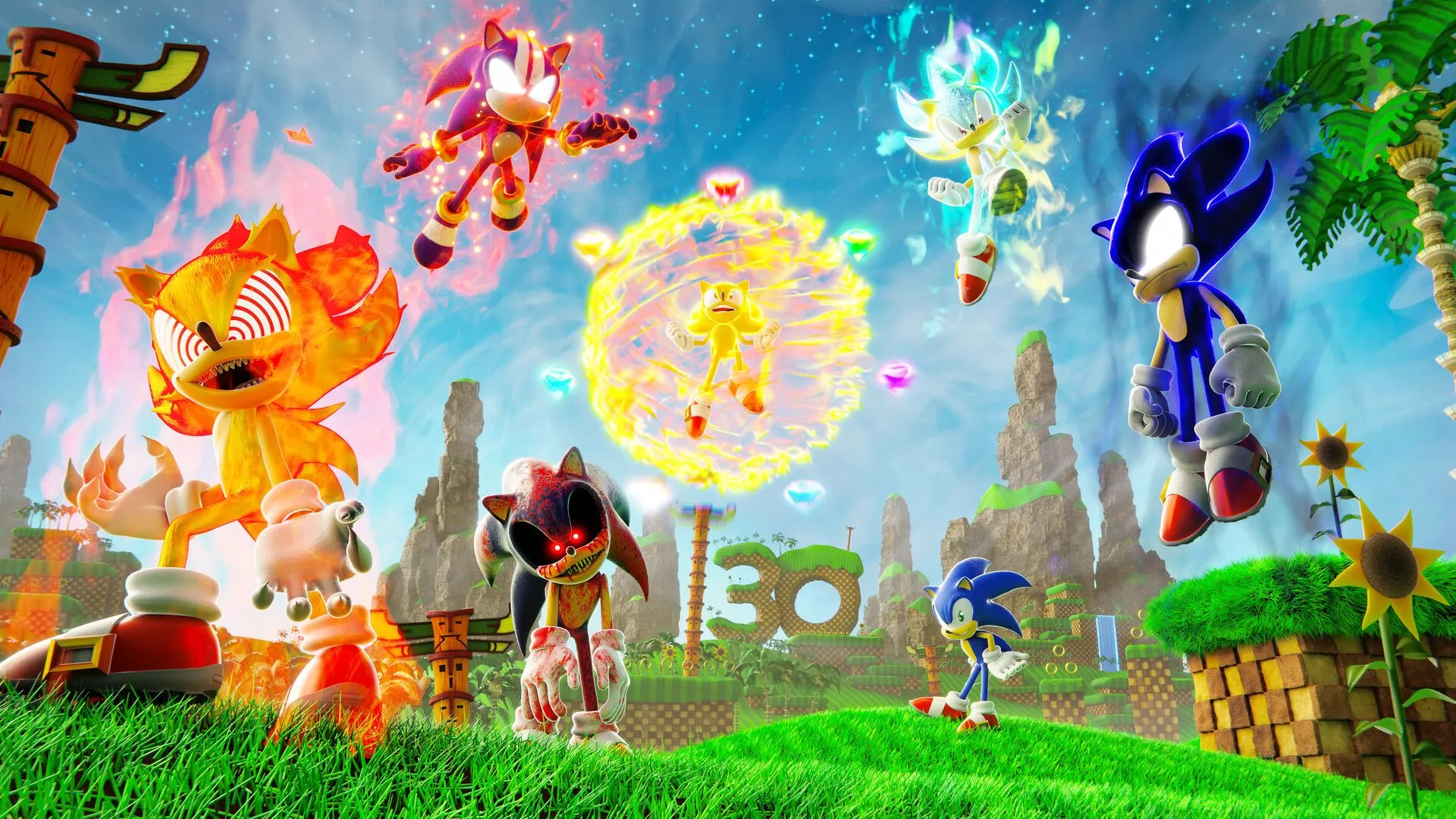 Dark Hyper Sonic Wallpapers - Wallpaper Cave