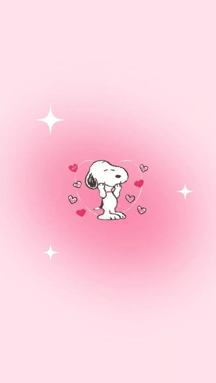 Pink Snoopy Wallpapers - Wallpaper Cave