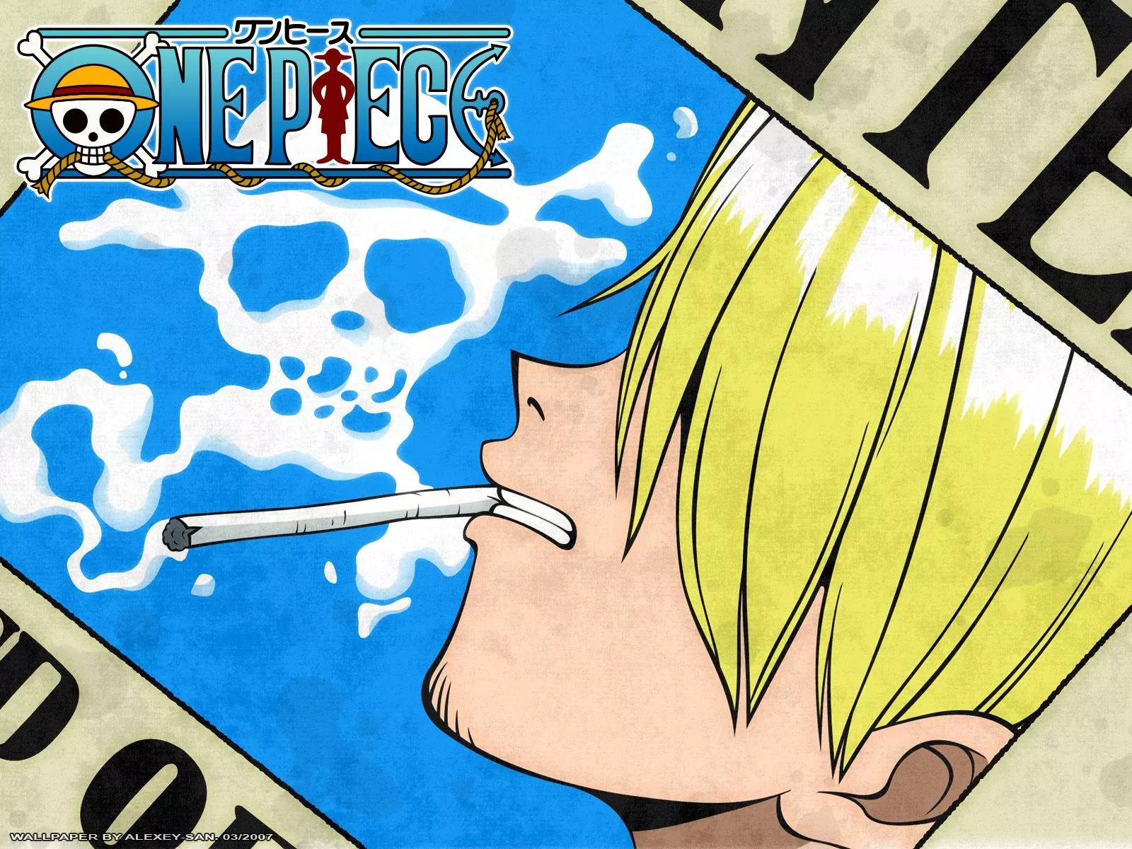 Sanji Smoking Wallpapers - Wallpaper Cave