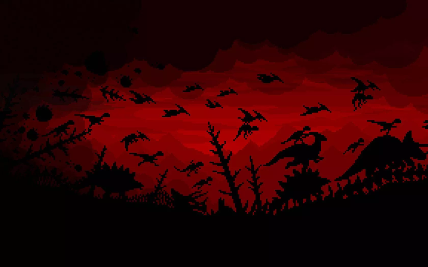 Red Pixel Art Wallpapers - Wallpaper Cave