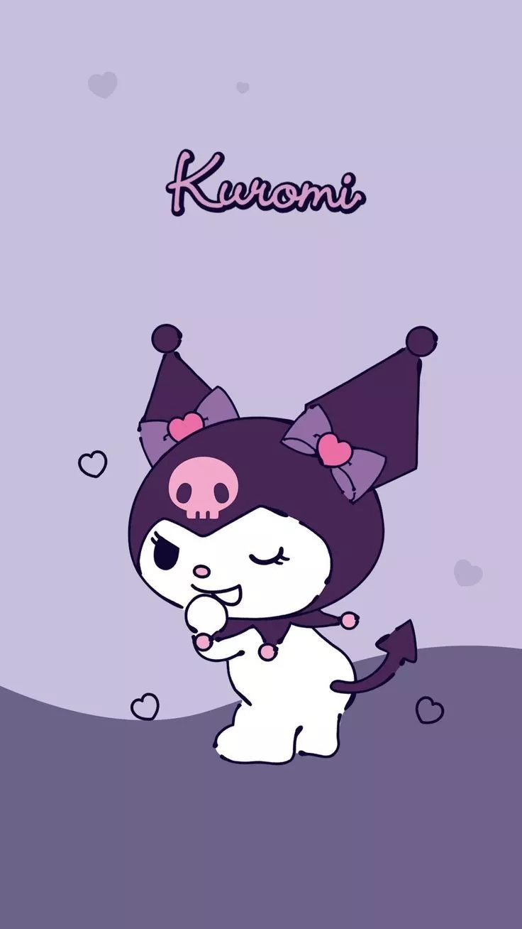 Purple Kuromi iPhone Wallpapers - Wallpaper Cave