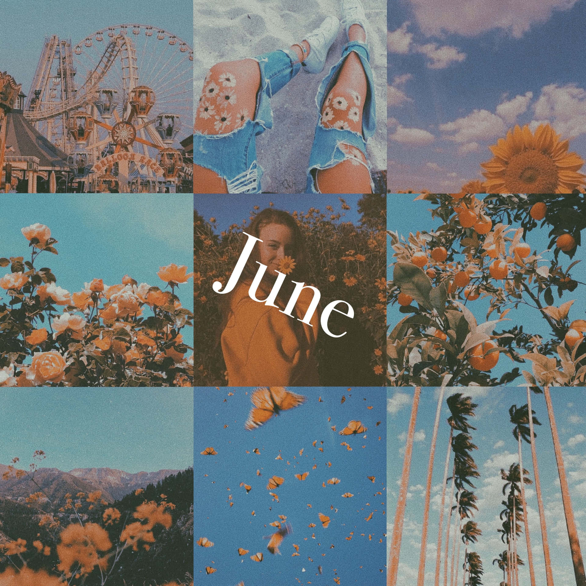June Collage Wallpapers - Wallpaper Cave