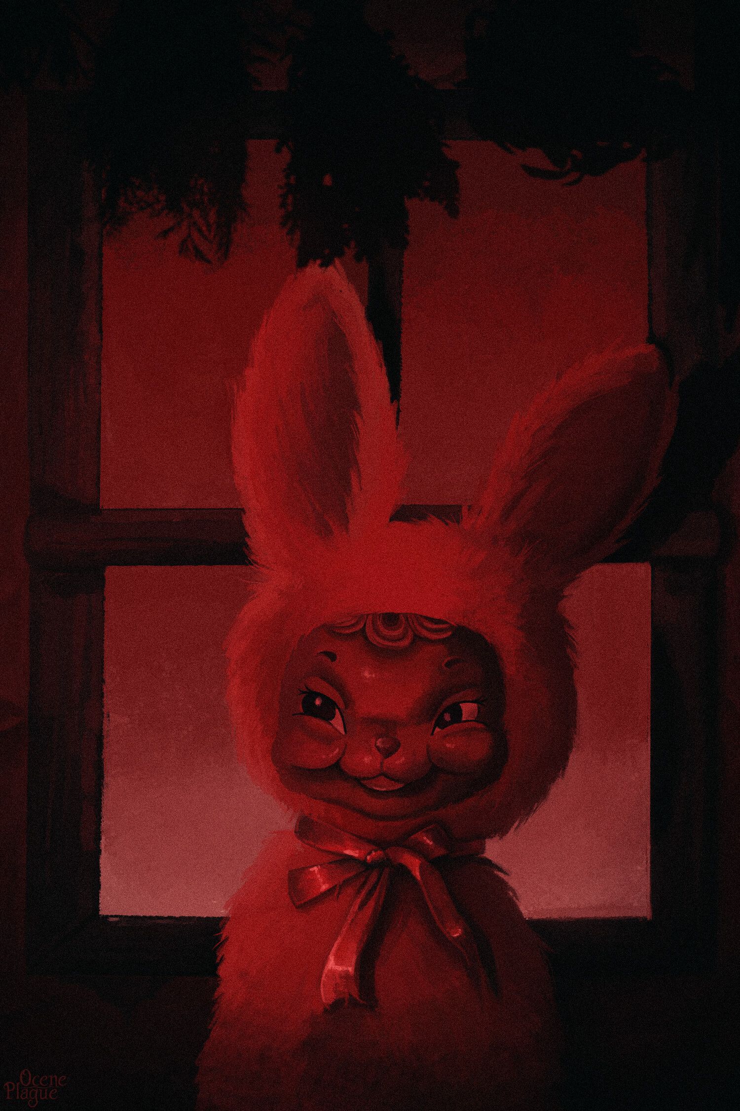 Red Bunny Wallpapers - Wallpaper Cave