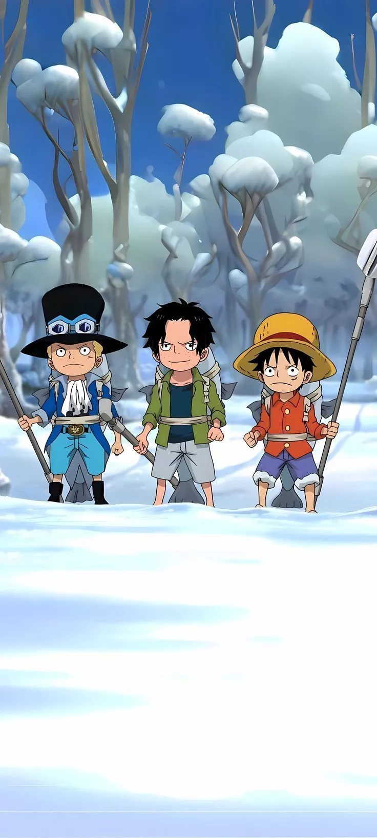 Ace Sabo Luffy iPhone Wallpapers - Wallpaper Cave