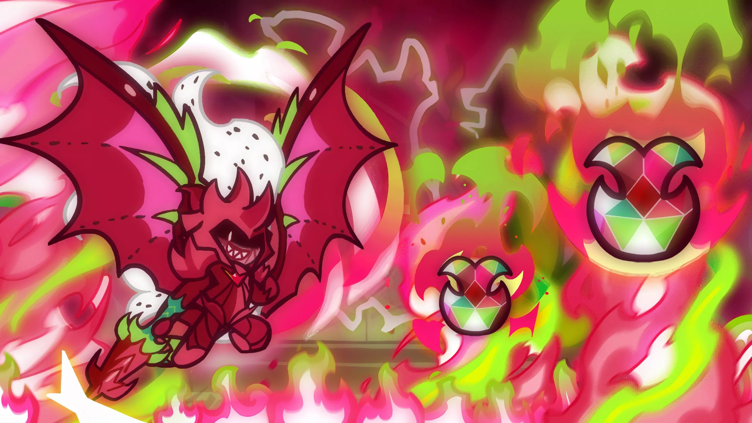 Pitaya Dragon Cookie Wallpapers - Wallpaper Cave