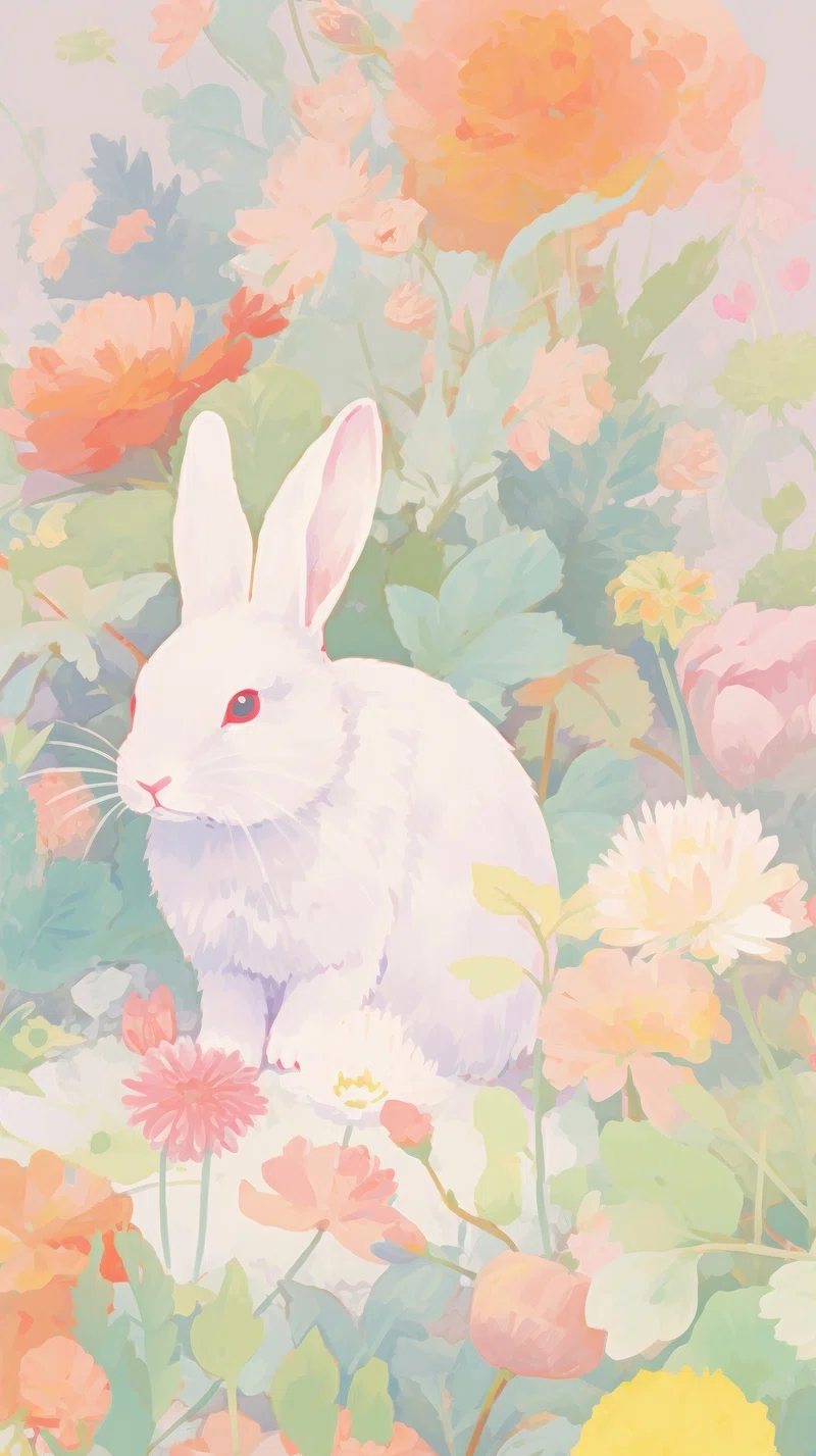 Rabbits Spring Wallpapers - Wallpaper Cave