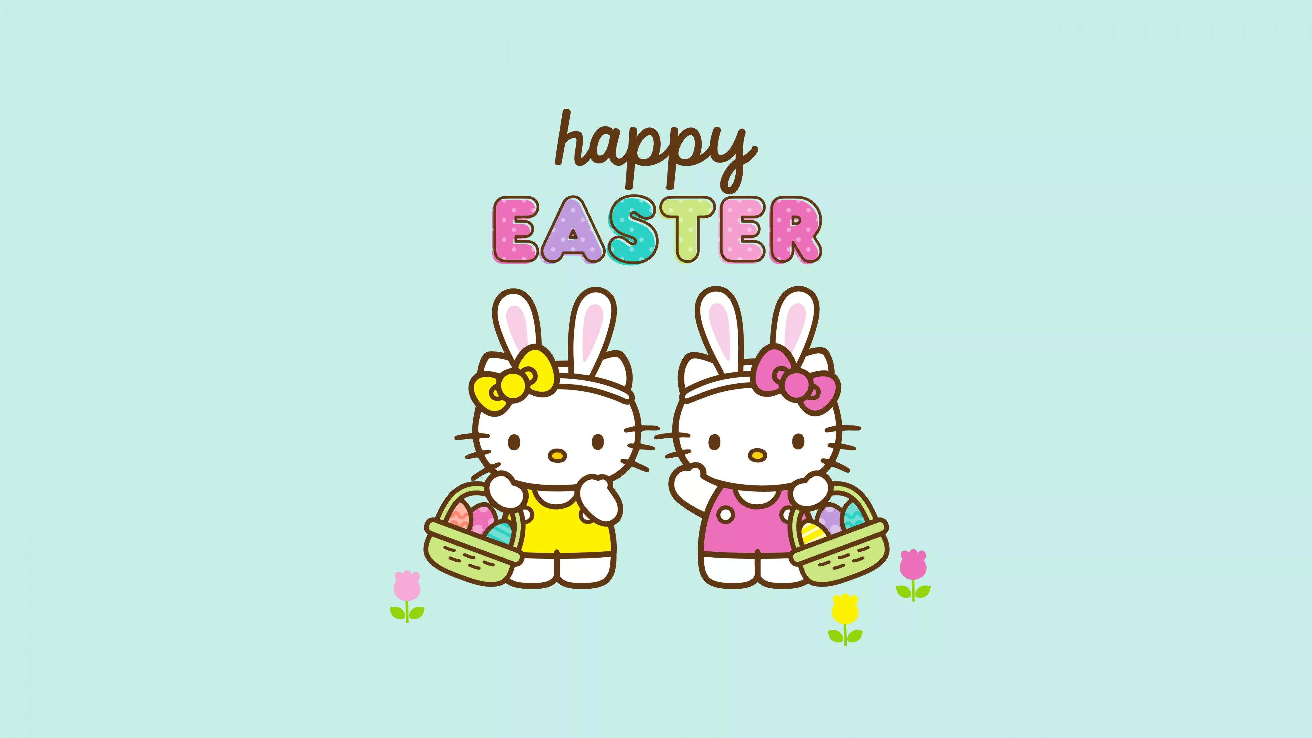 Hello Kitty Friends Easter Wallpapers - Wallpaper Cave