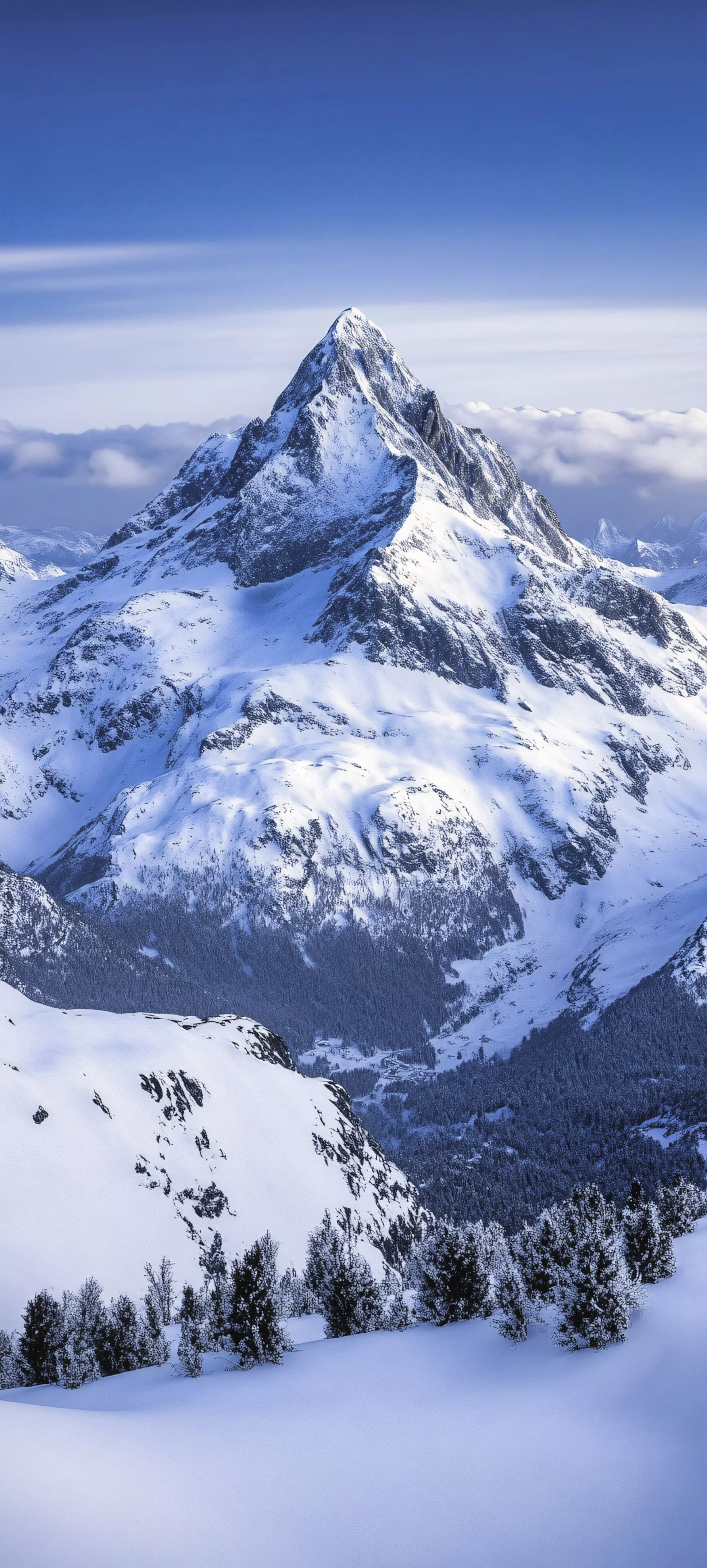 Snowy Mountains iPhone Wallpapers - Wallpaper Cave