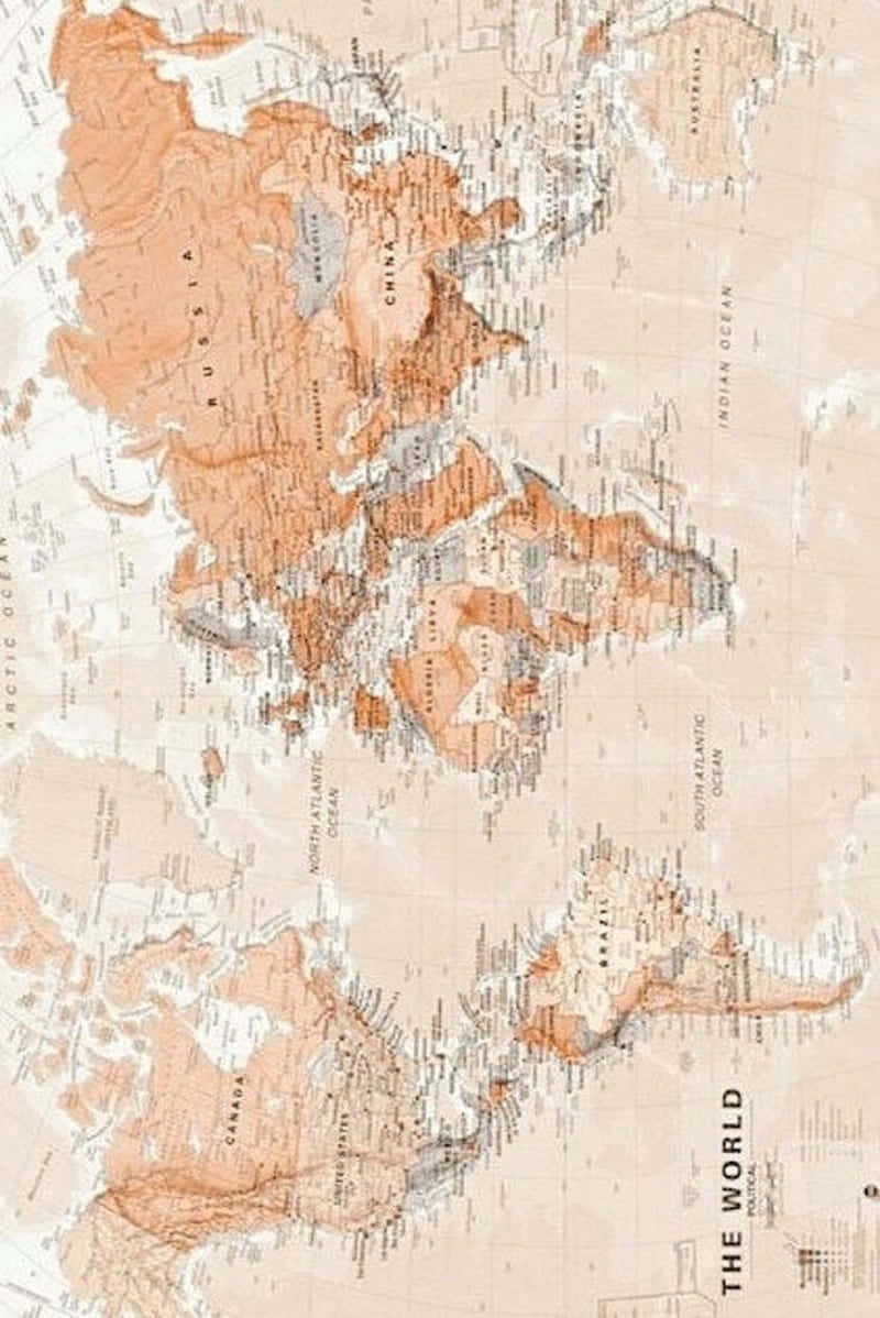 World Map Mobile Wallpapers - Wallpaper Cave