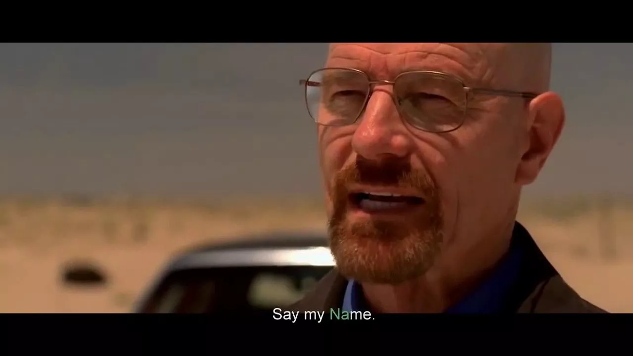 Say My Name Breaking Bad Wallpapers - Wallpaper Cave