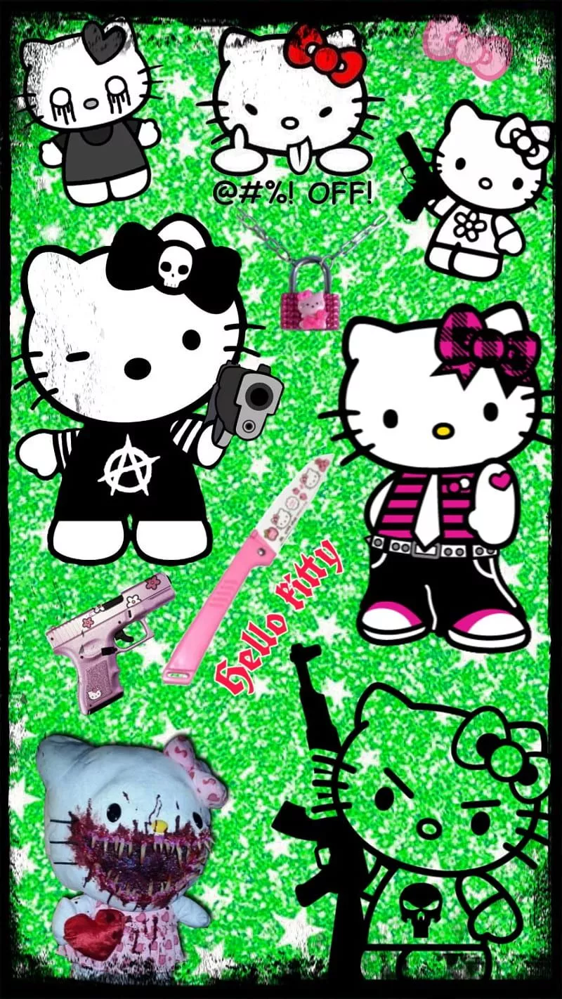 Gangster Hello Kitty Wallpapers - Wallpaper Cave