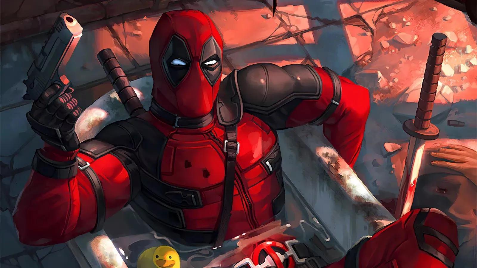 Cartoon Deadpool Wallpapers - Wallpaper Cave