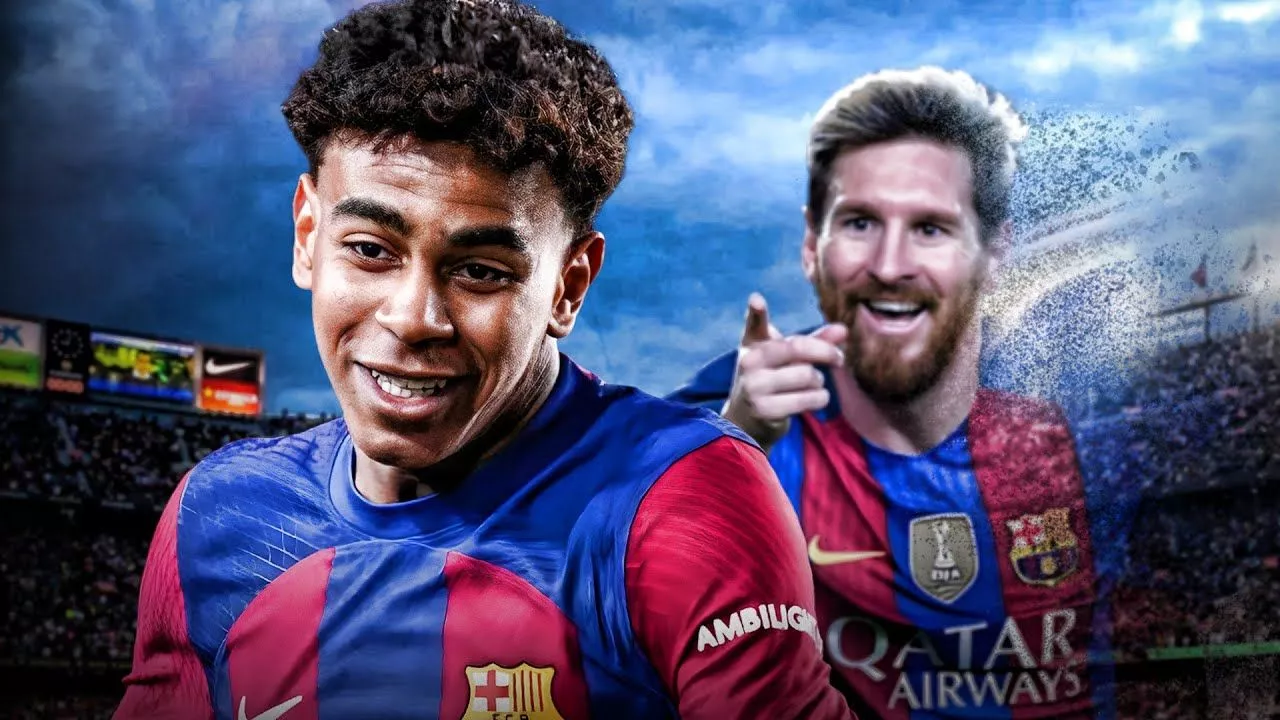 Lamine Yamal And Messi Wallpapers - Wallpaper Cave