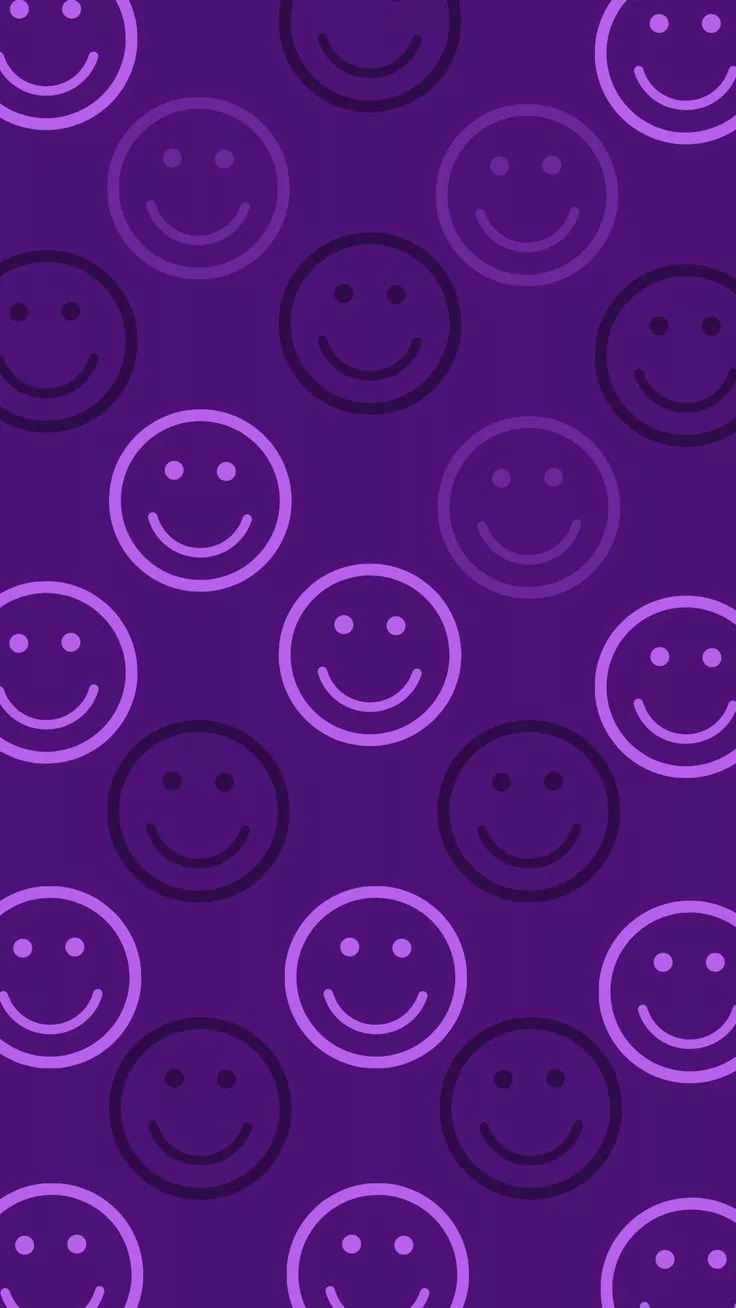Purple Smiley Faces Wallpapers - Wallpaper Cave