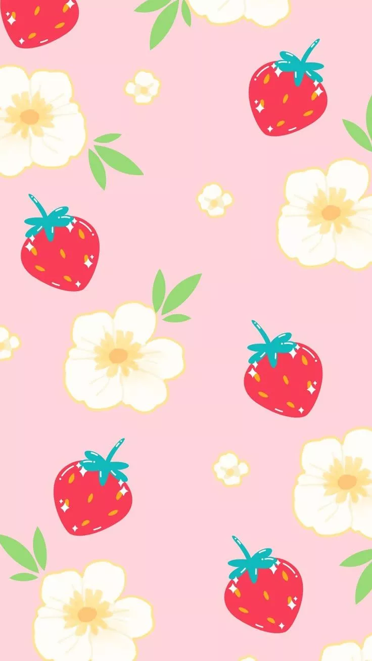 iPhone Strawberry Aesthetic Wallpapers - Wallpaper Cave