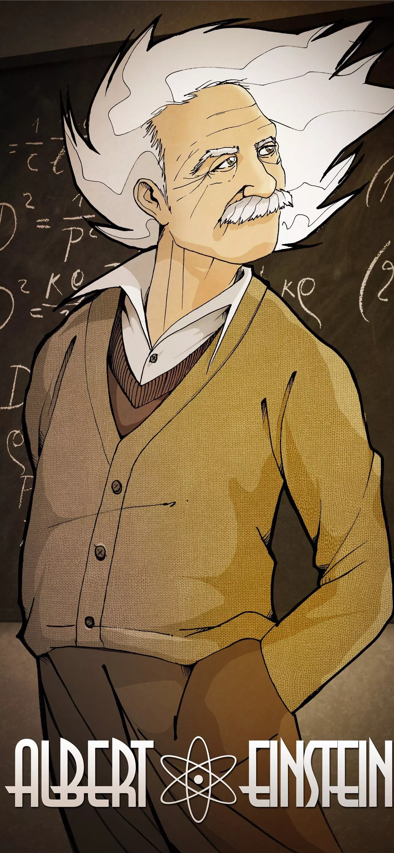 Albert Einstein Phone Wallpapers - Wallpaper Cave