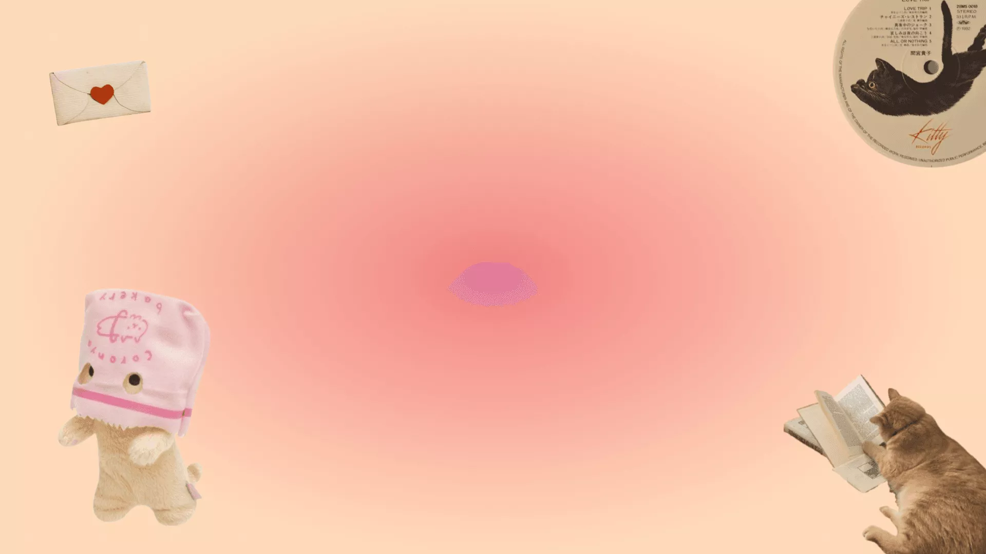 Pink Cat Desktop Wallpapers - Wallpaper Cave