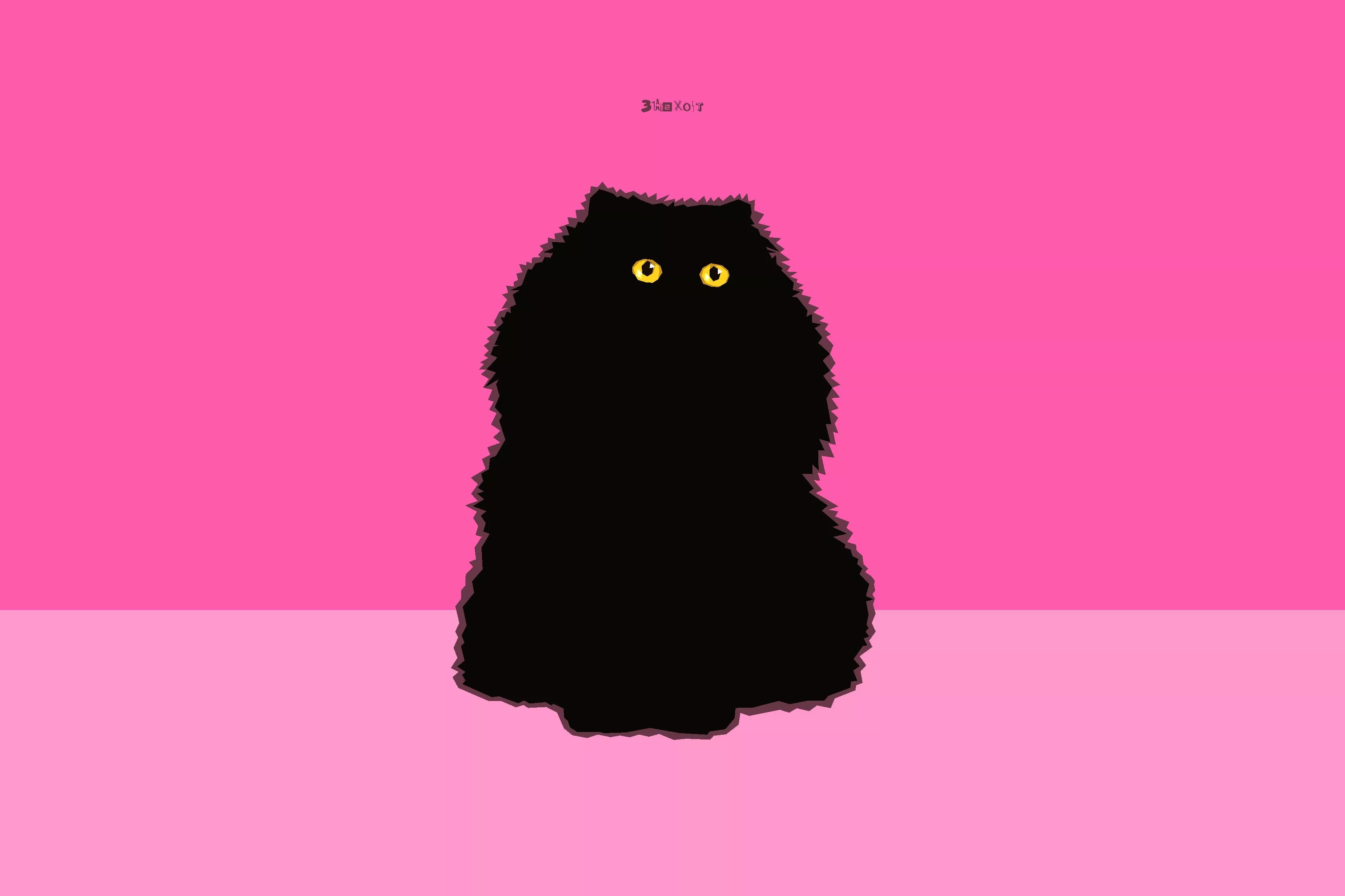 Pink Cat Desktop Wallpapers - Wallpaper Cave