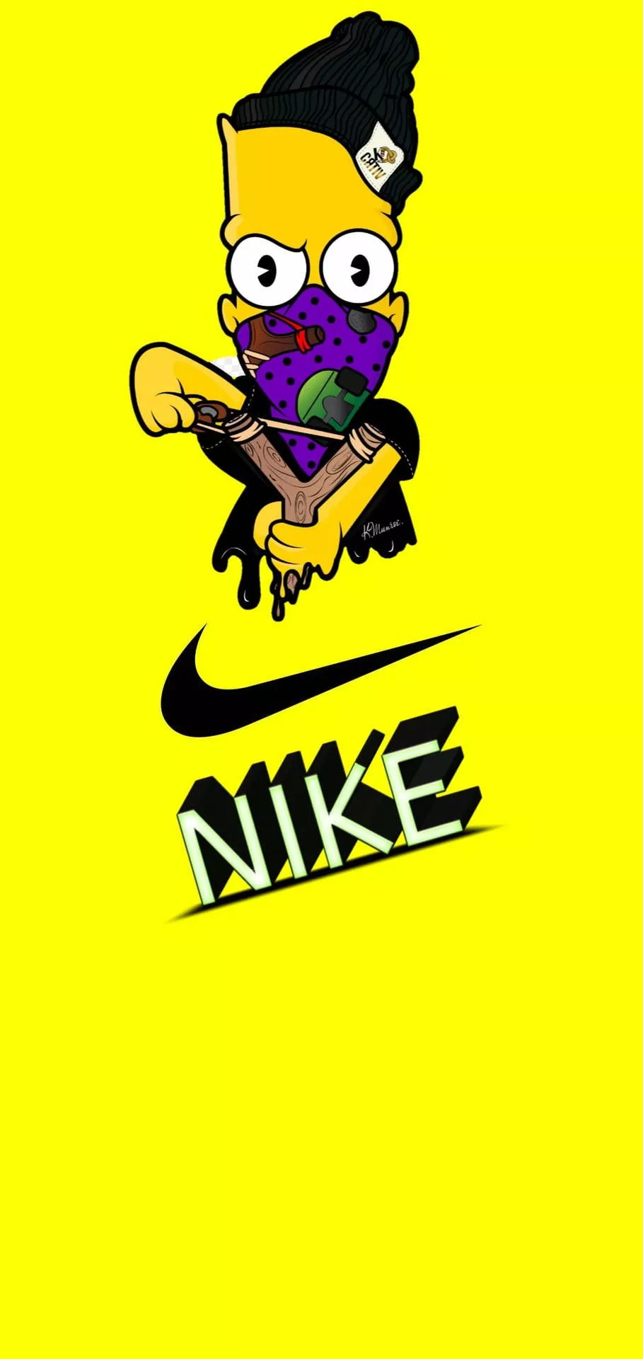 Drip Simpsons Nike Wallpapers - Wallpaper Cave