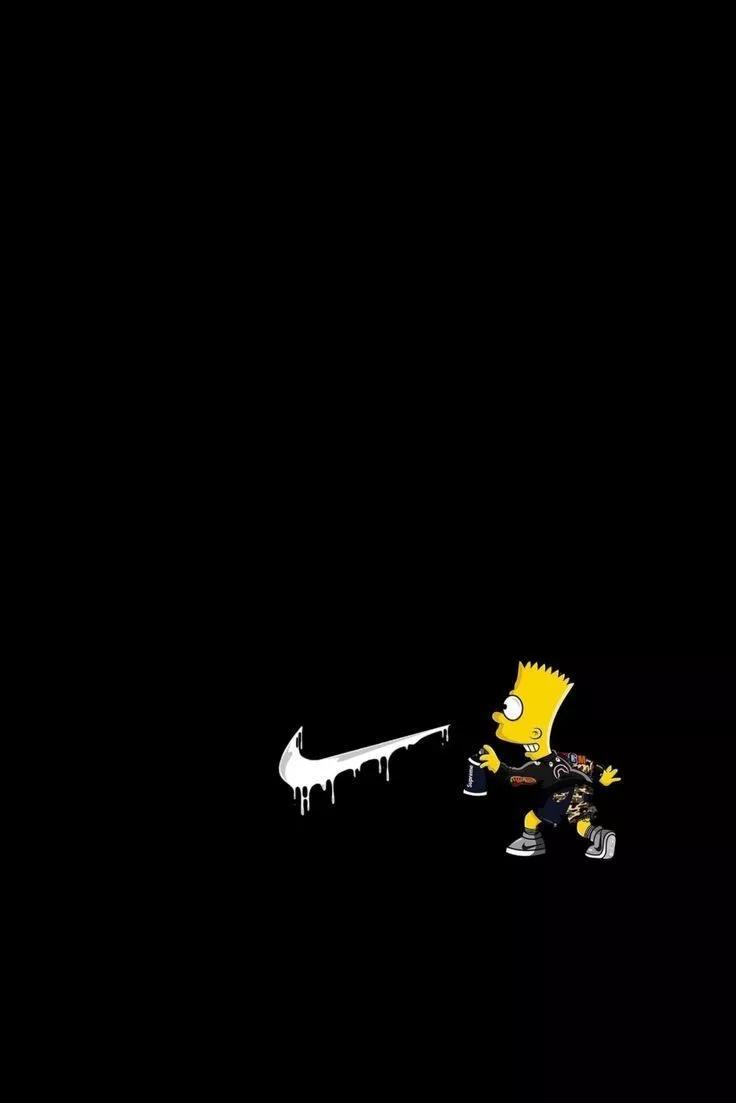 Drip Simpsons Nike Wallpapers - Wallpaper Cave