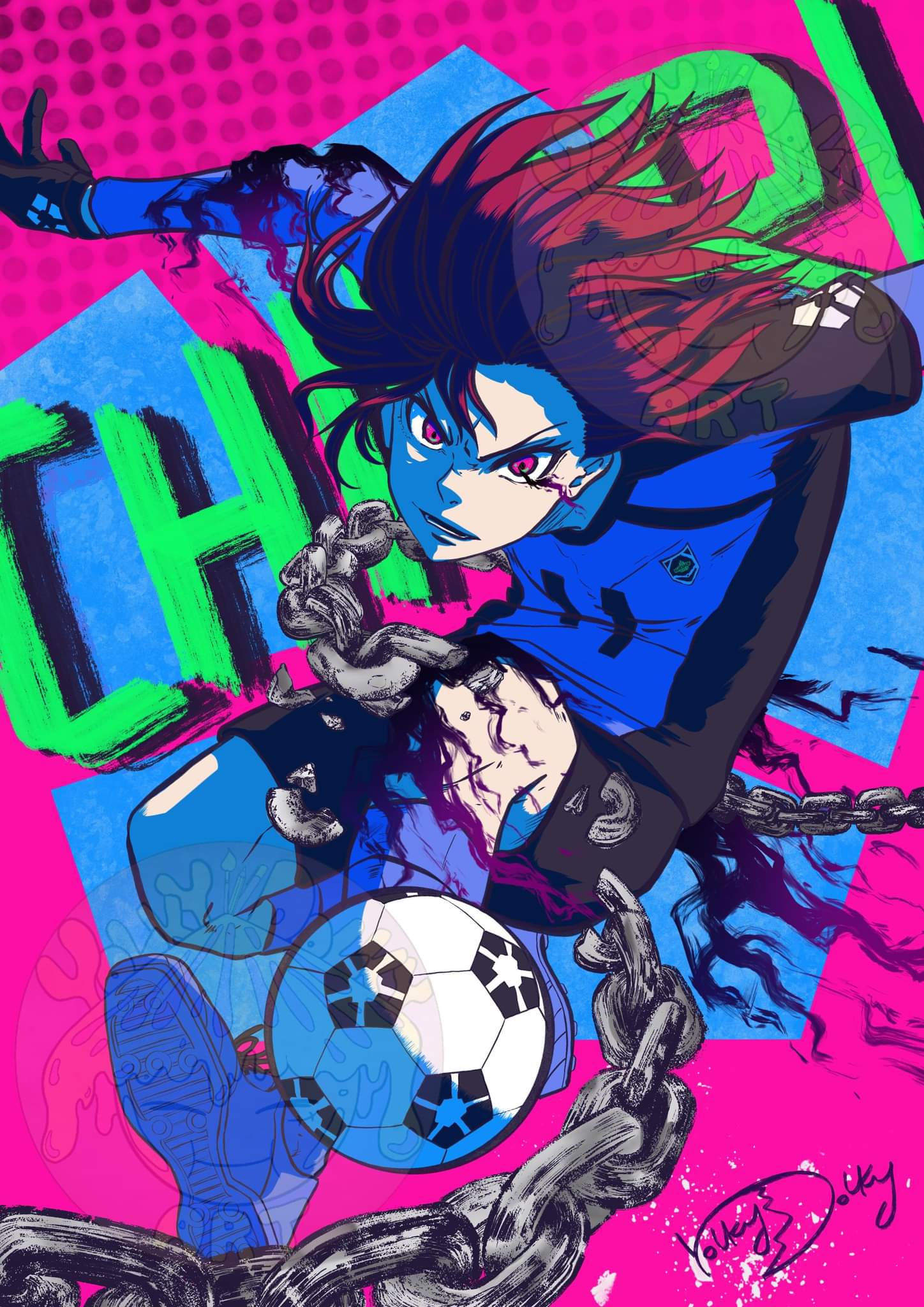 Blue Lock Chigiri Wallpapers - Wallpaper Cave