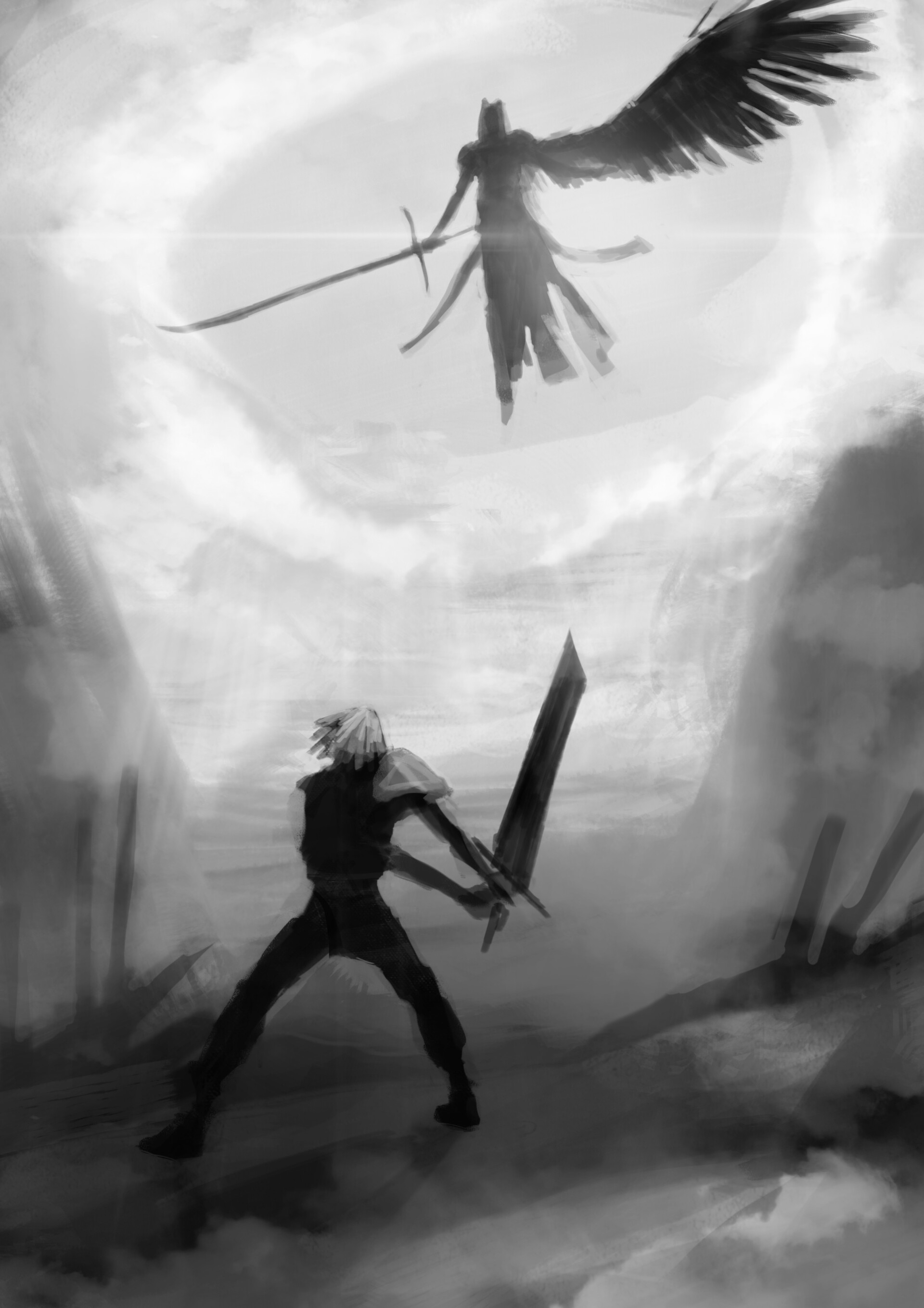 One Winged Angel Wallpapers - Wallpaper Cave