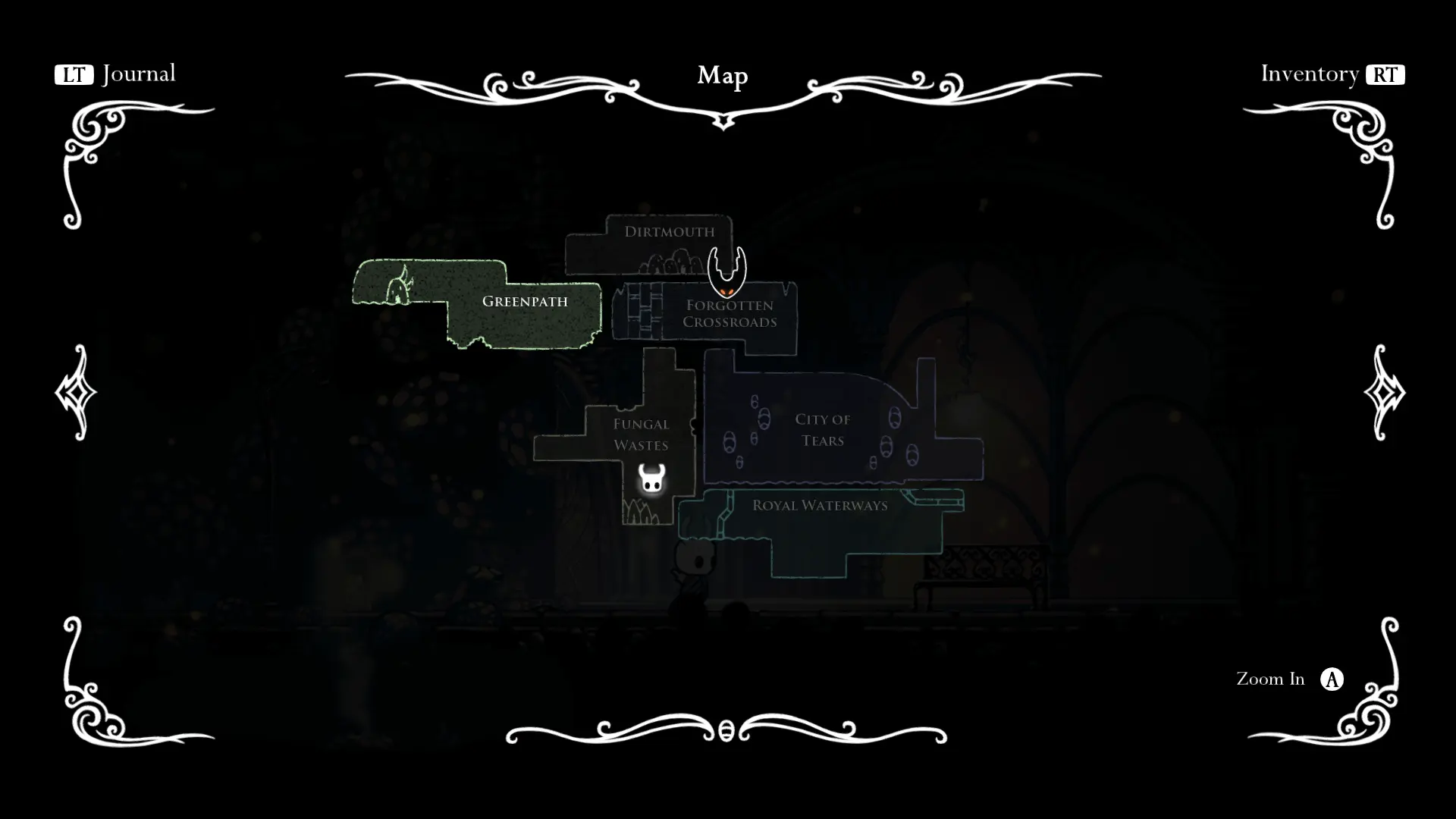 Hollow Knight Map Wallpapers - Wallpaper Cave
