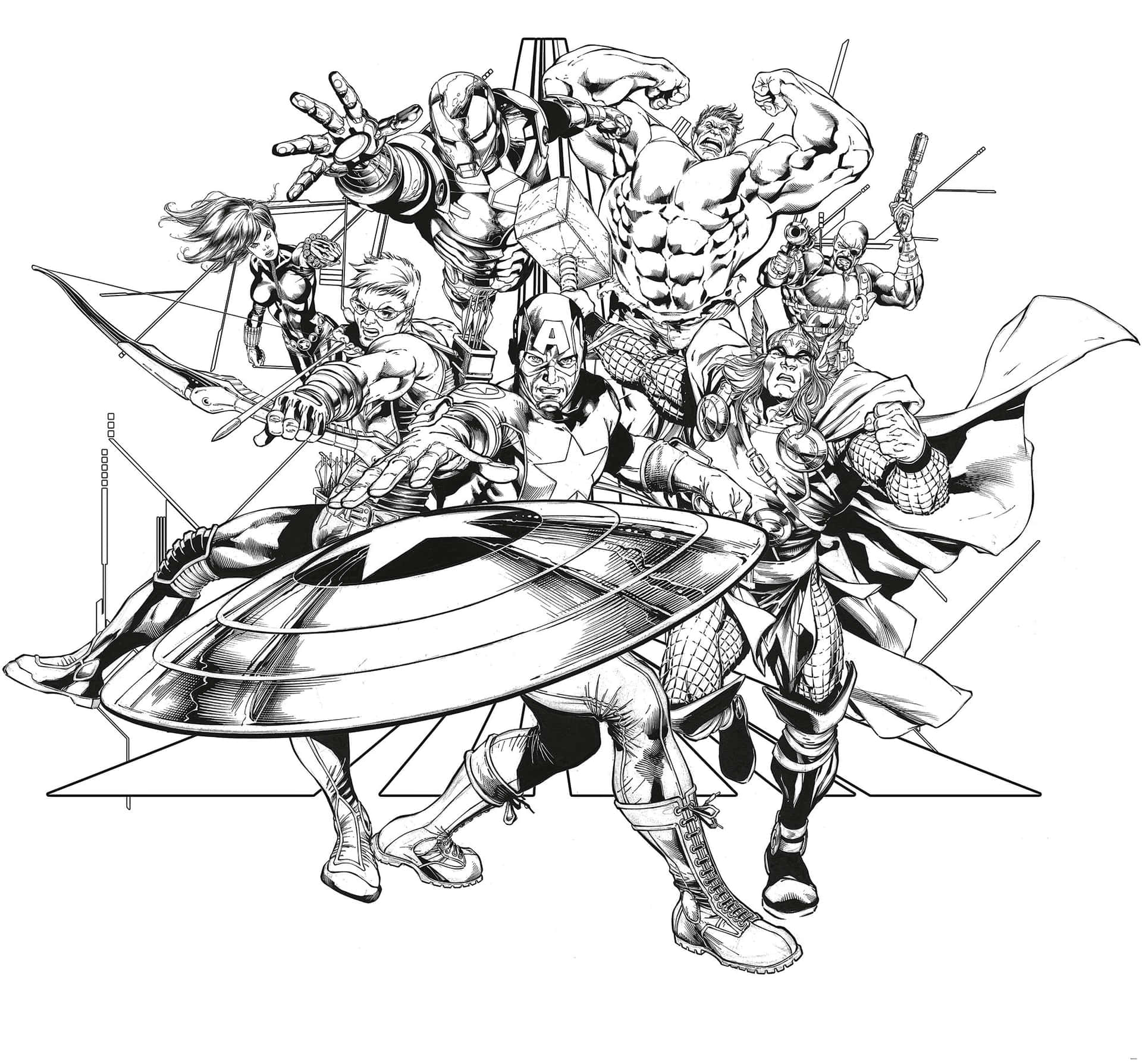 White Marvel Wallpapers - Wallpaper Cave