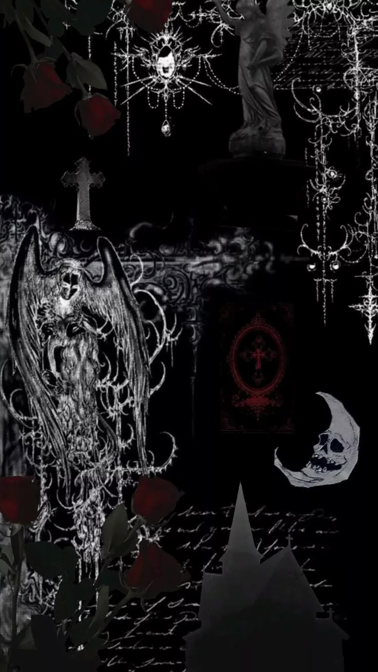 iPhone Dark Goth Wallpapers - Wallpaper Cave