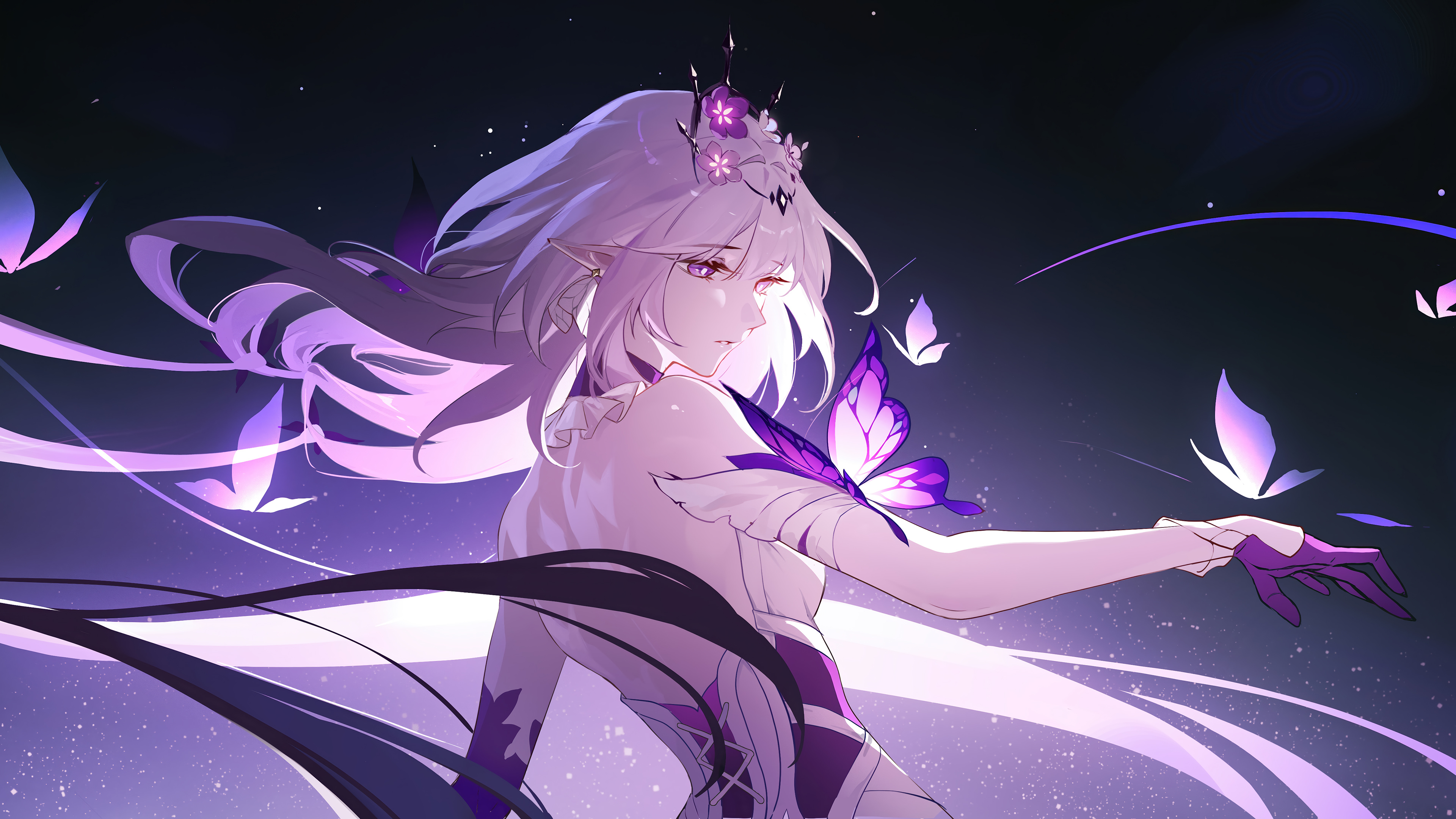 Purple Eyes Girl 4k Wallpapers - Wallpaper Cave