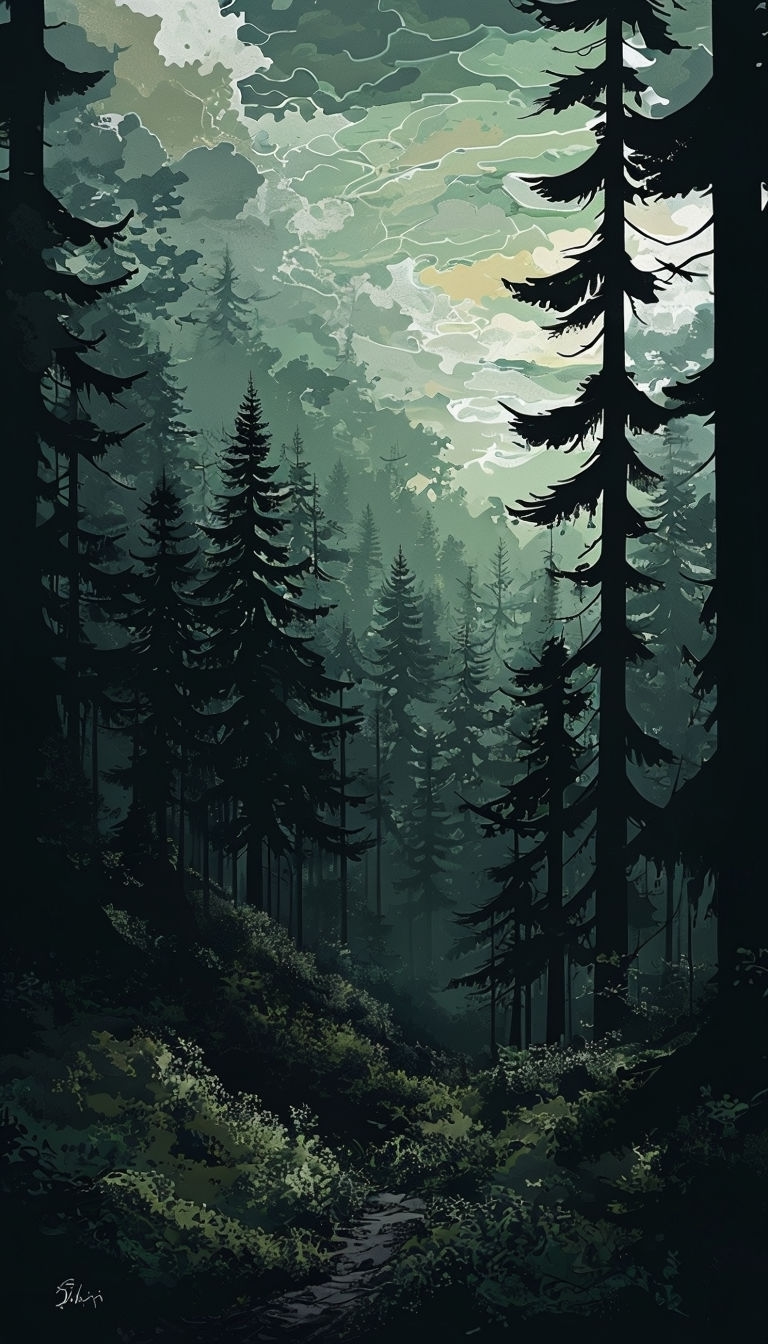 Dark Forest Summer Wallpapers - Wallpaper Cave
