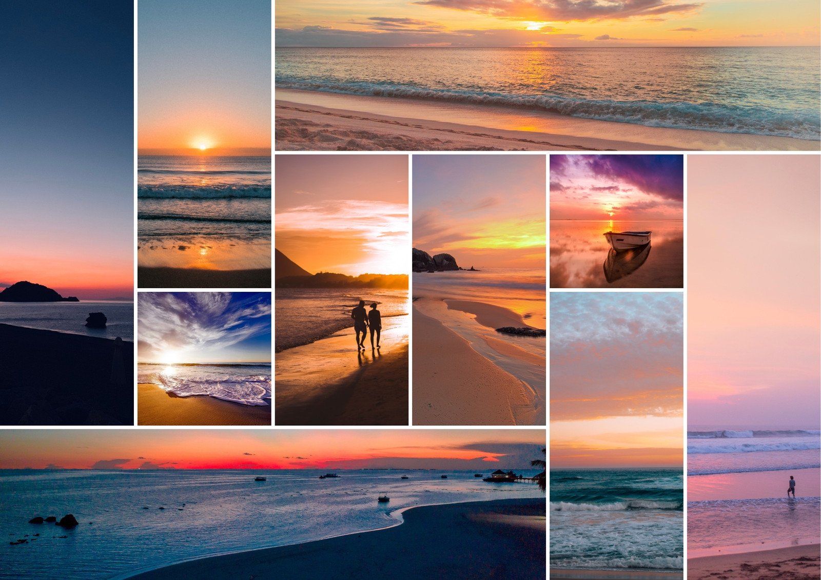 Sunset Collage Laptop Wallpapers - Wallpaper Cave