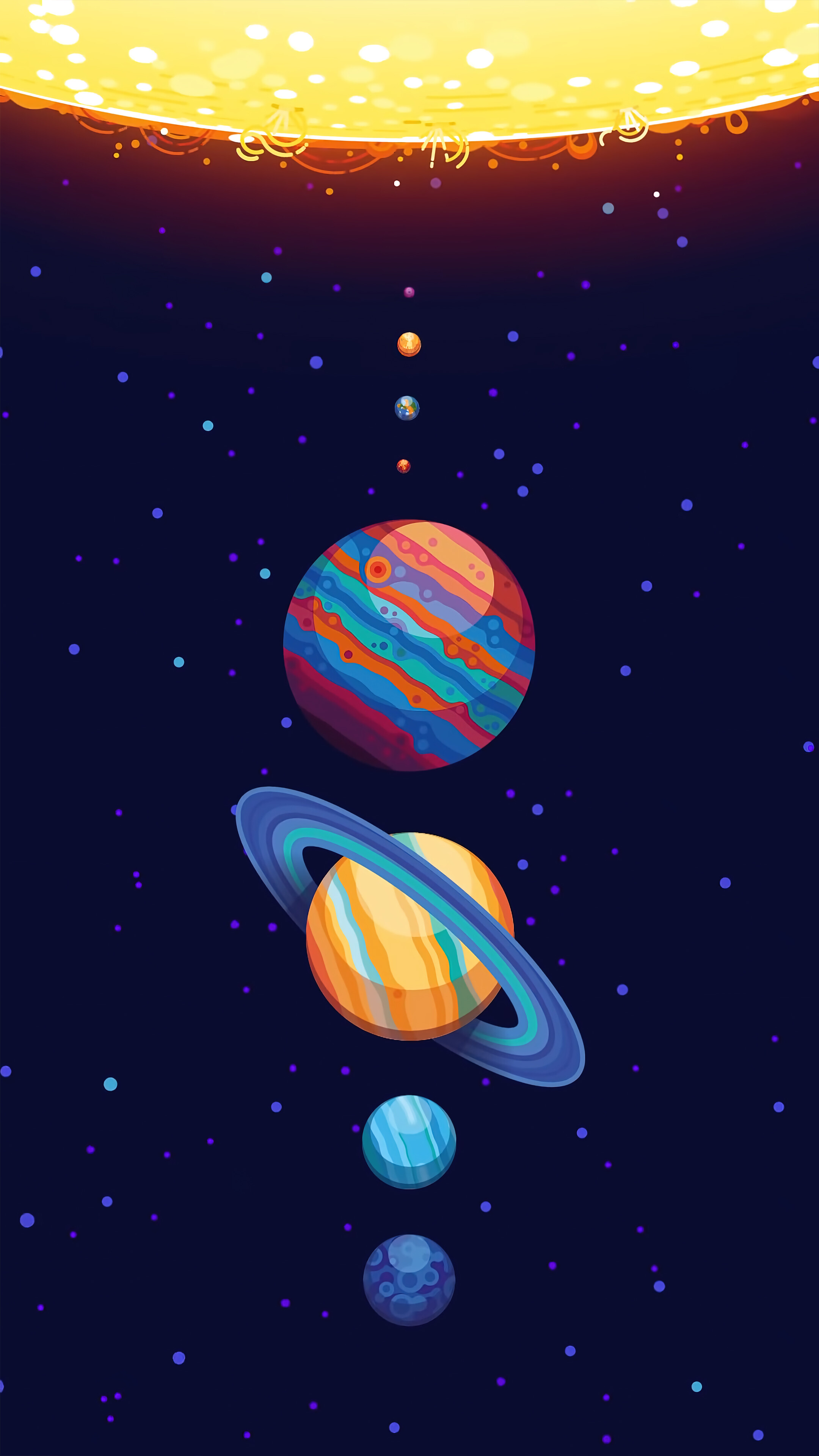 Solar System Mobile Wallpapers - Wallpaper Cave