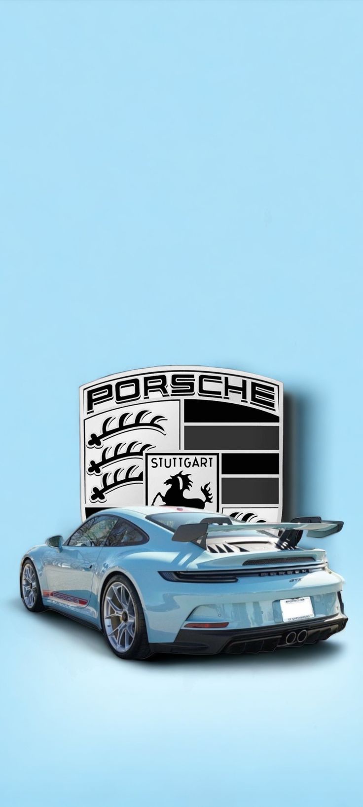 Porsche 911 GT3 RS Blue Wallpapers - Wallpaper Cave