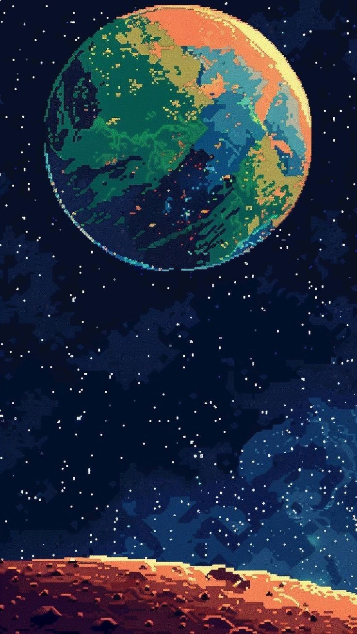 8 Bit Space Wallpapers - Wallpaper Cave