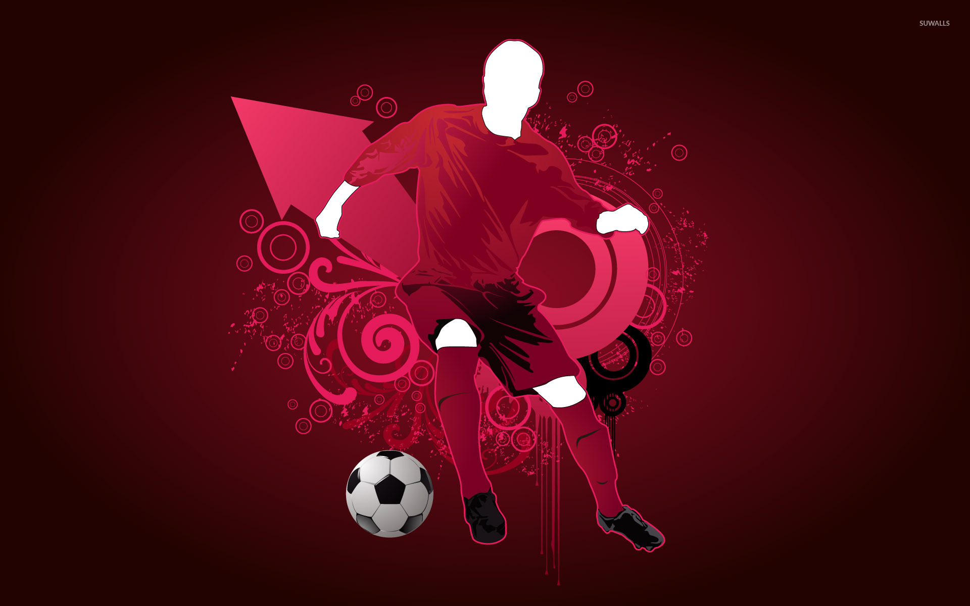 Red Soccer Wallpapers - Wallpaper Cave