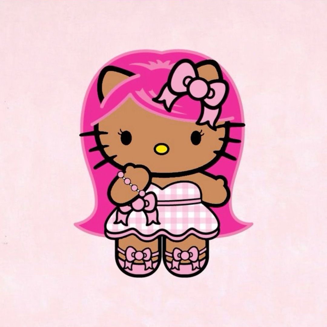 Black Girl Hello Kitty Wallpapers - Wallpaper Cave