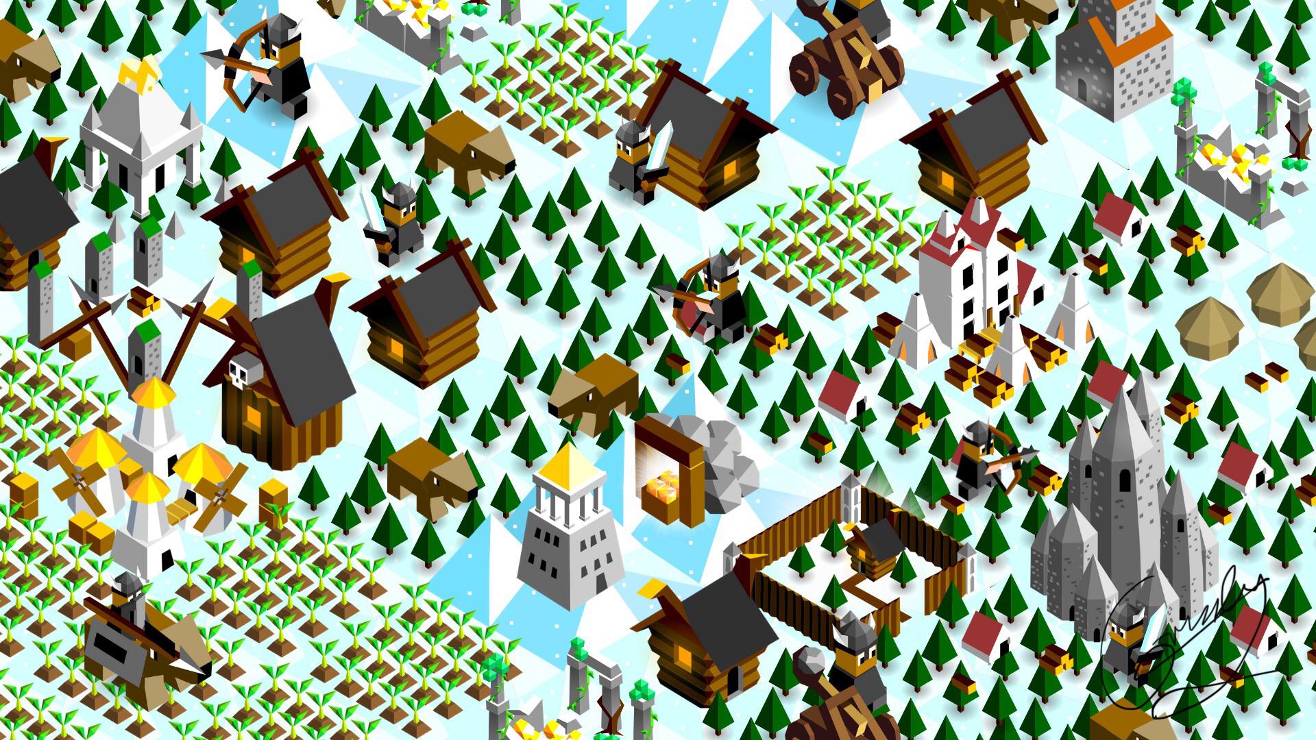 The Battle Of Polytopia Wallpapers - Wallpaper Cave