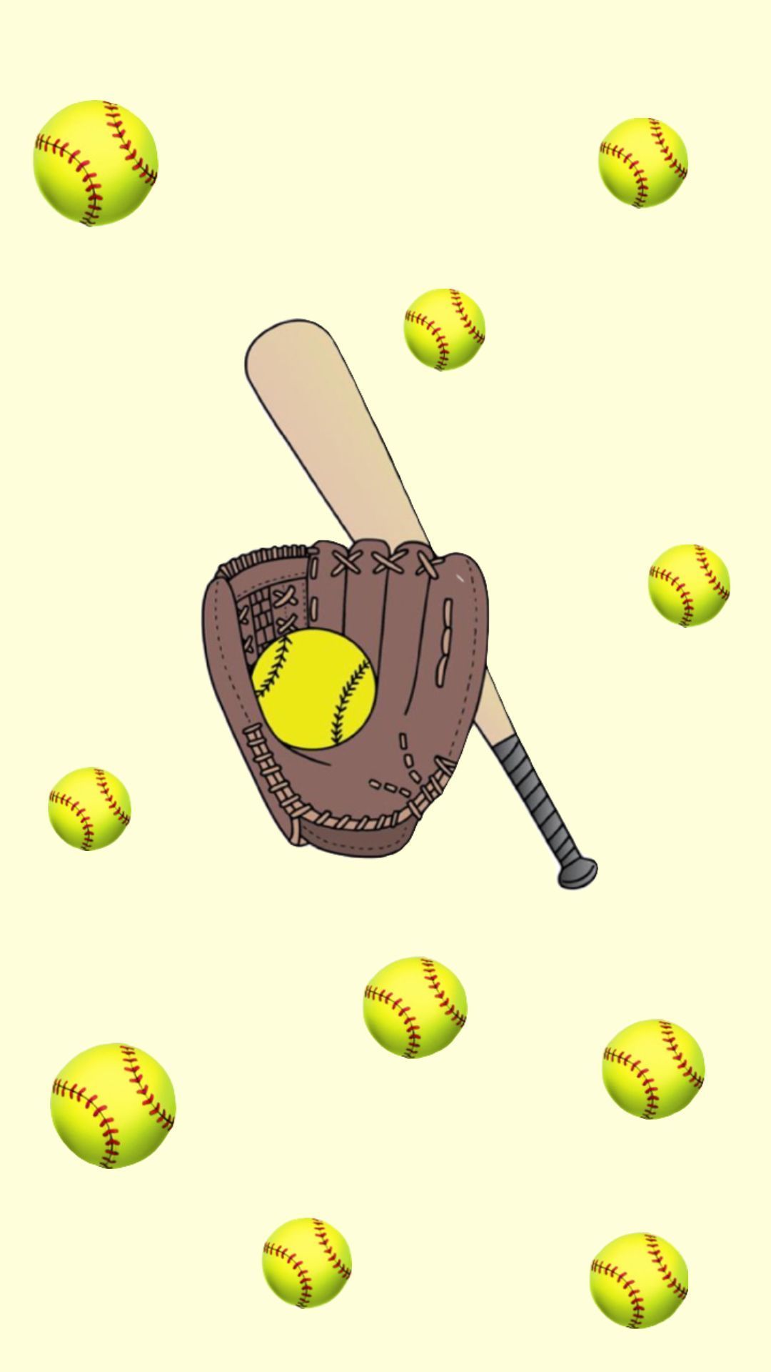 Softball Cute Wallpapers - Wallpaper Cave
