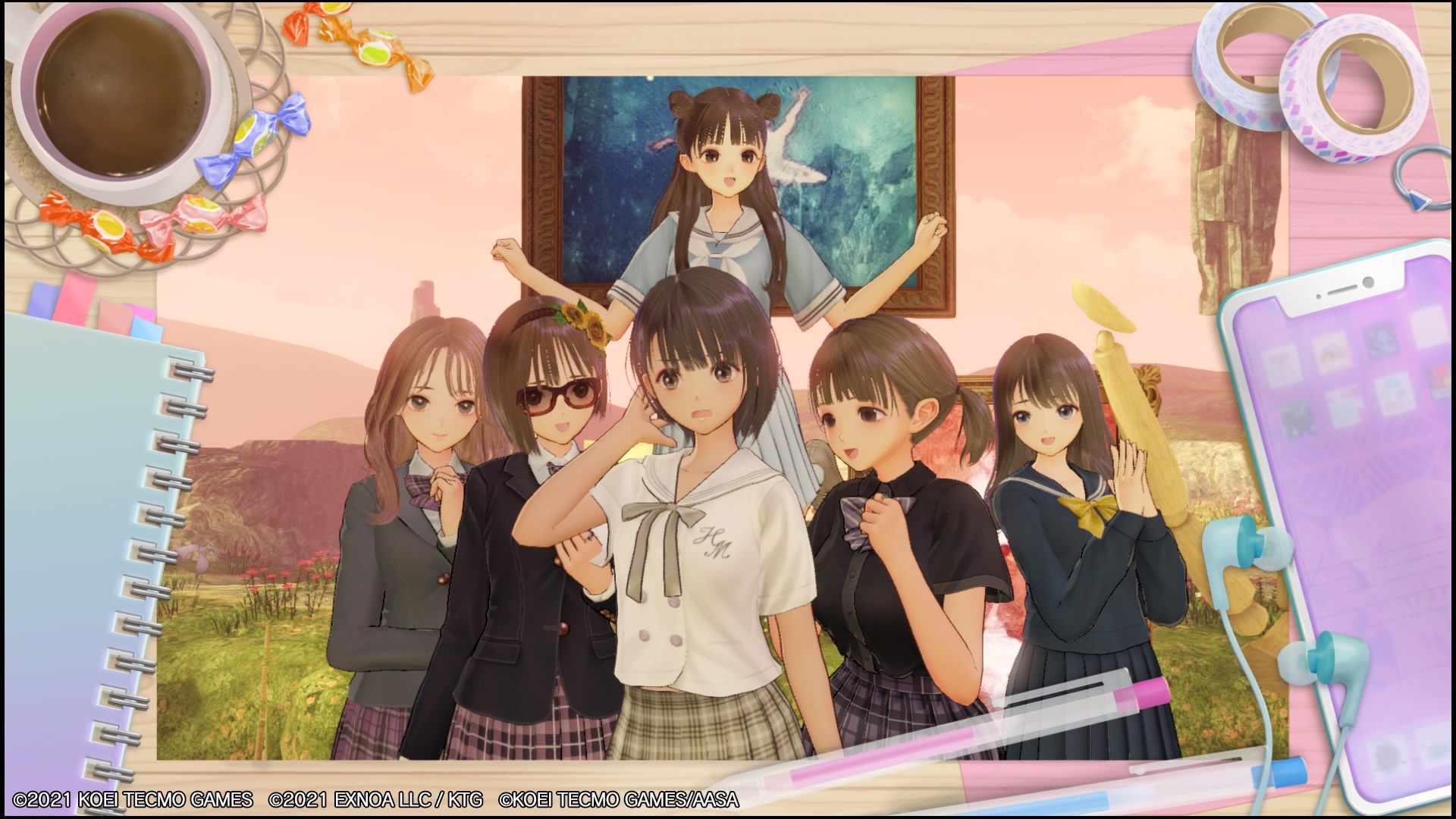 Blue Reflection Wallpapers - Wallpaper Cave