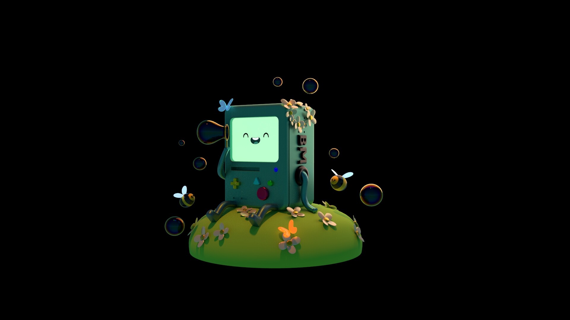 Adventure Time BMO Desktop Wallpapers - Wallpaper Cave