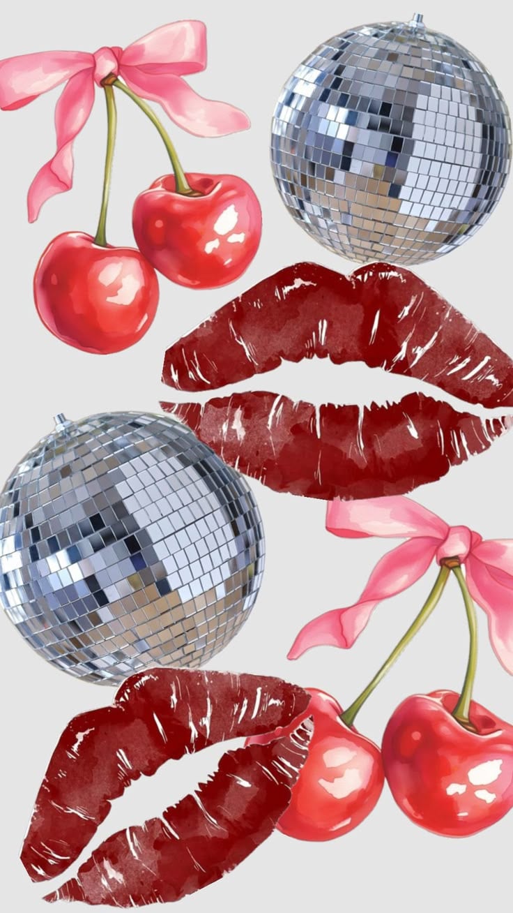 Cherries And Bows Wallpapers - Wallpaper Cave
