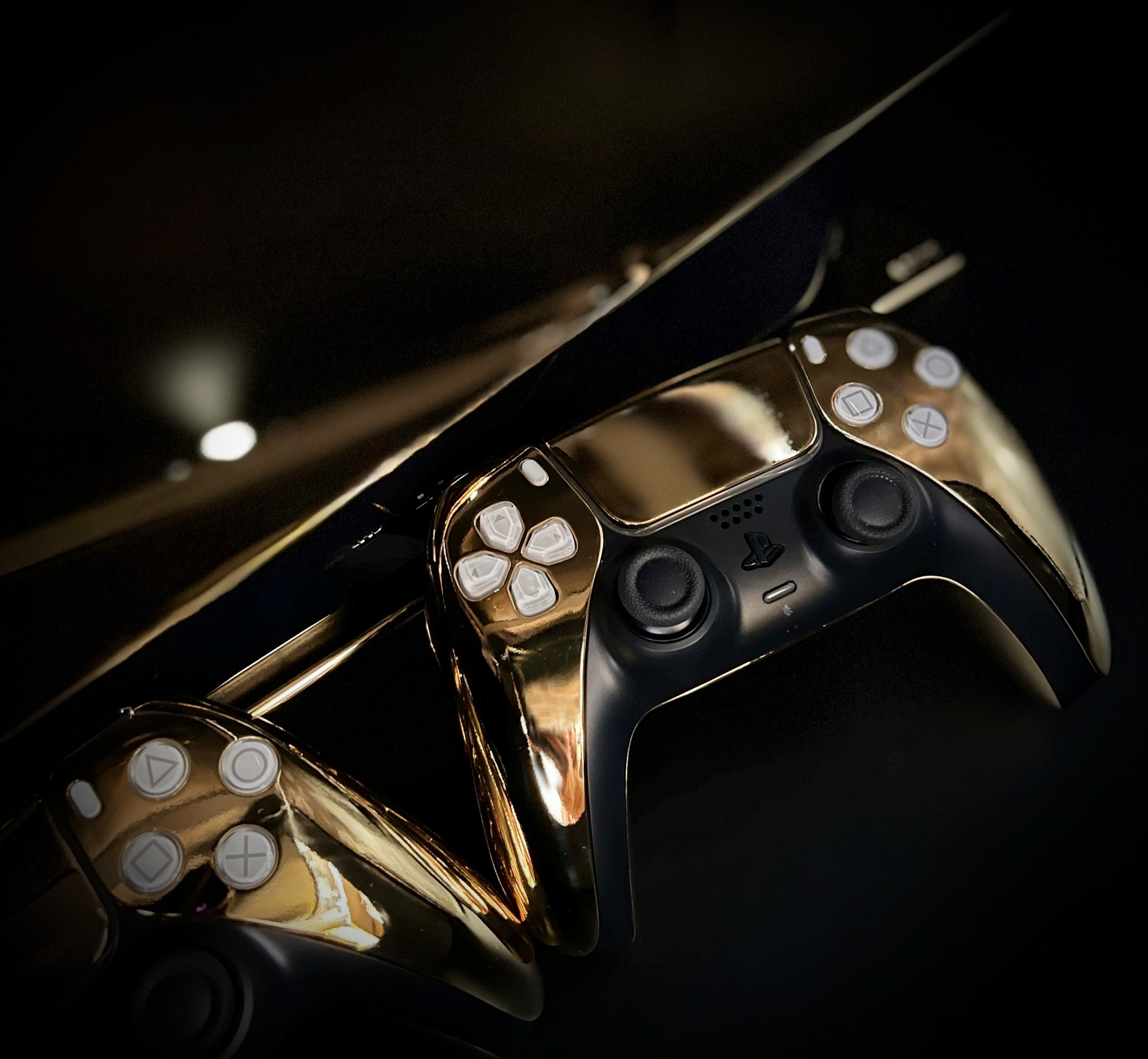 Golden PS5 Wallpapers - Wallpaper Cave