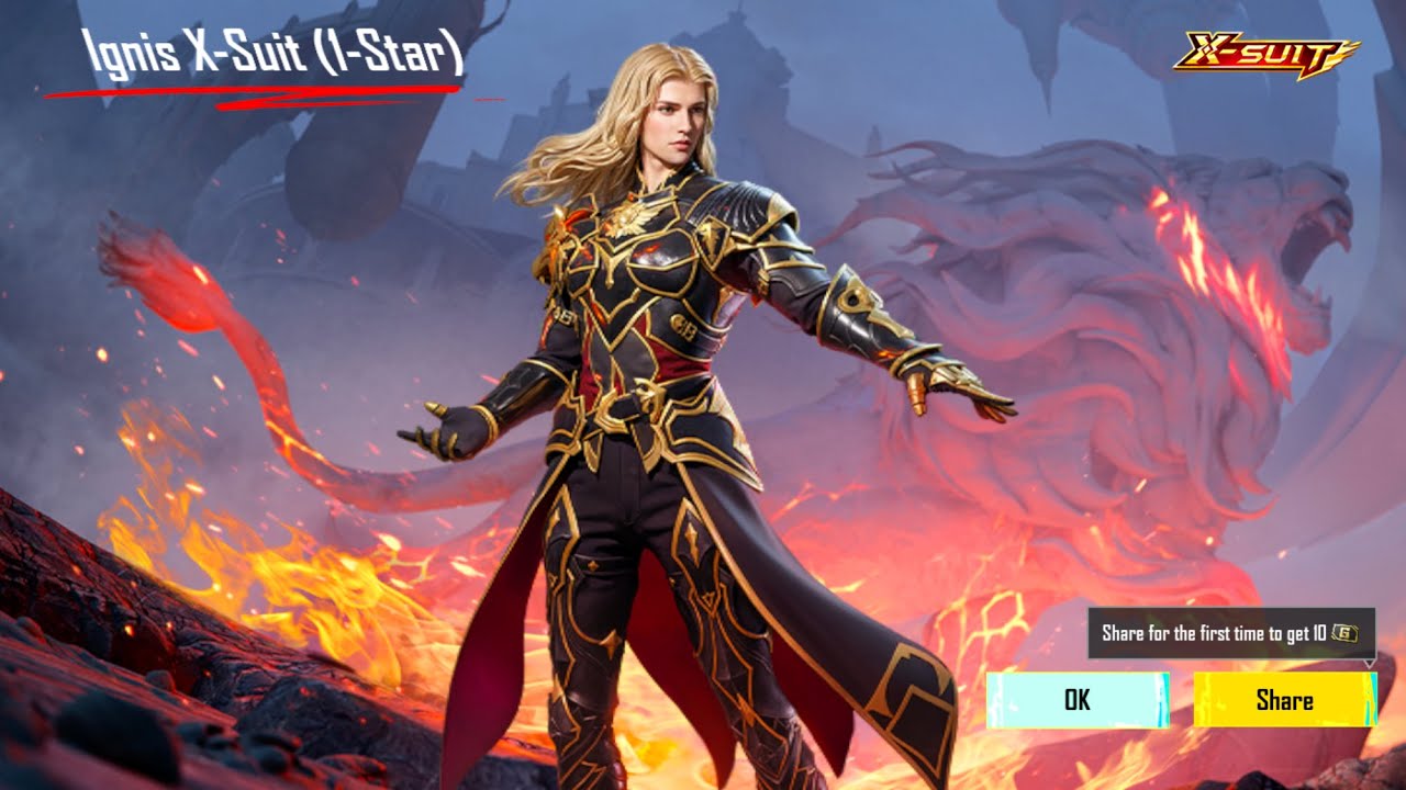 BGMI Ignis X-Suit Wallpapers - Wallpaper Cave