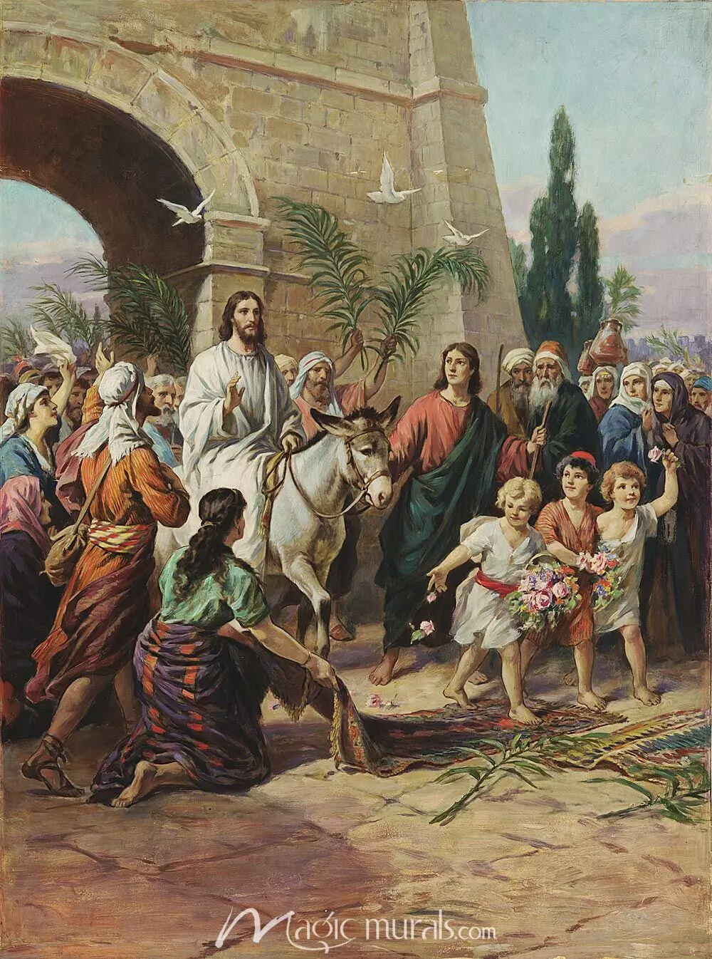 Triumphal Entry Of Jesus Into Jerusalem Wallpapers - Wallpaper Cave