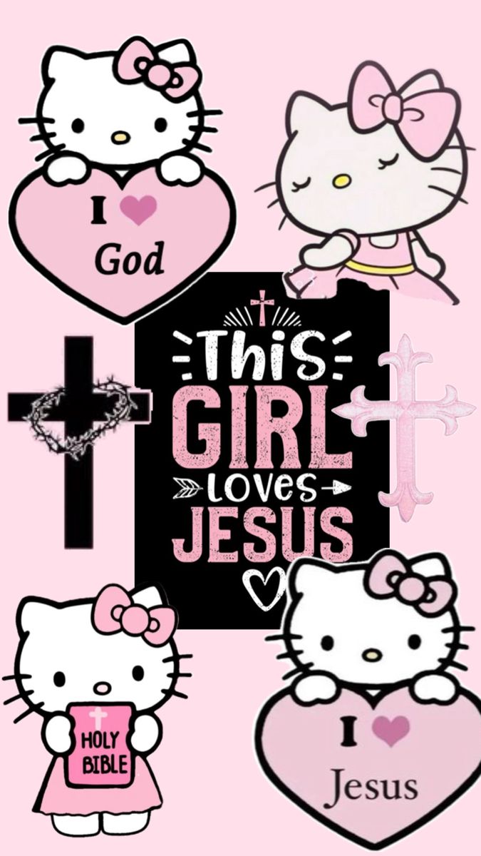 Jesus Hello Kitty Wallpapers - Wallpaper Cave