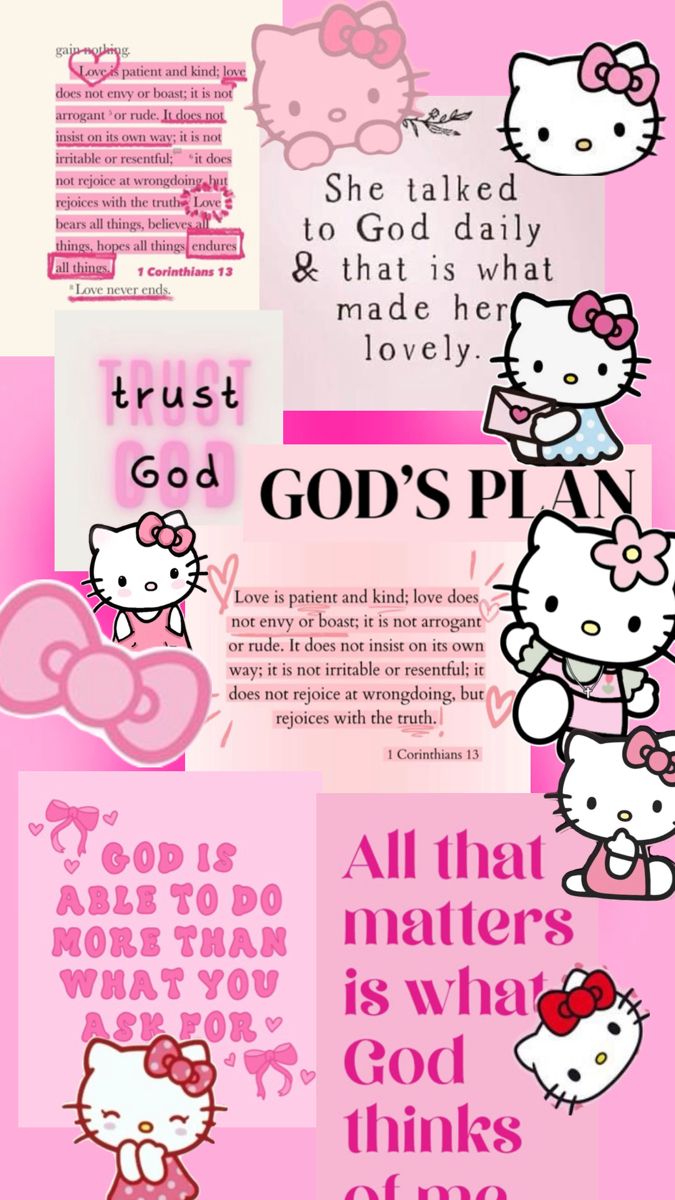Jesus Hello Kitty Wallpapers - Wallpaper Cave